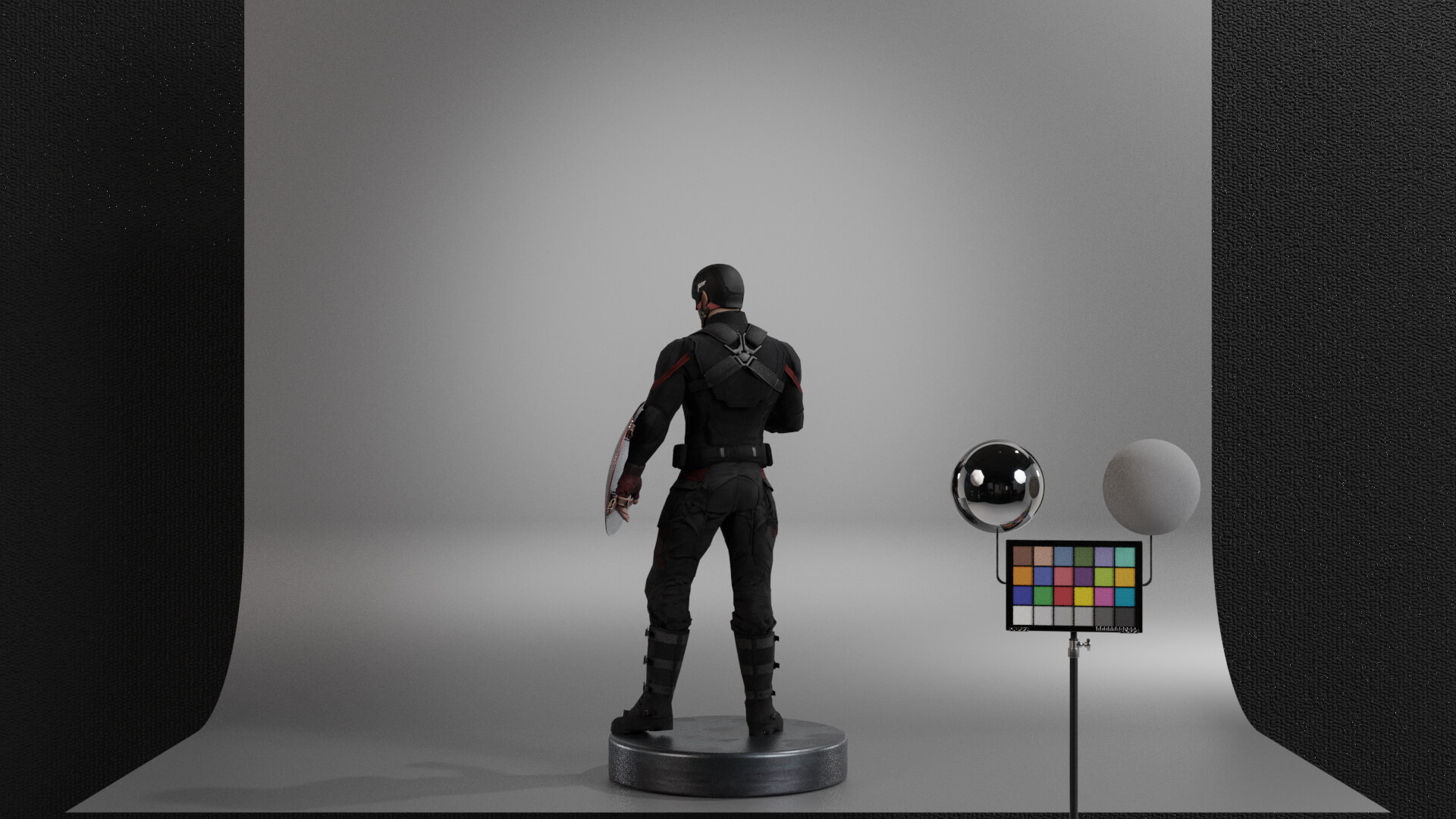 US Agent - John Walker 3D Model by VFXMatrix