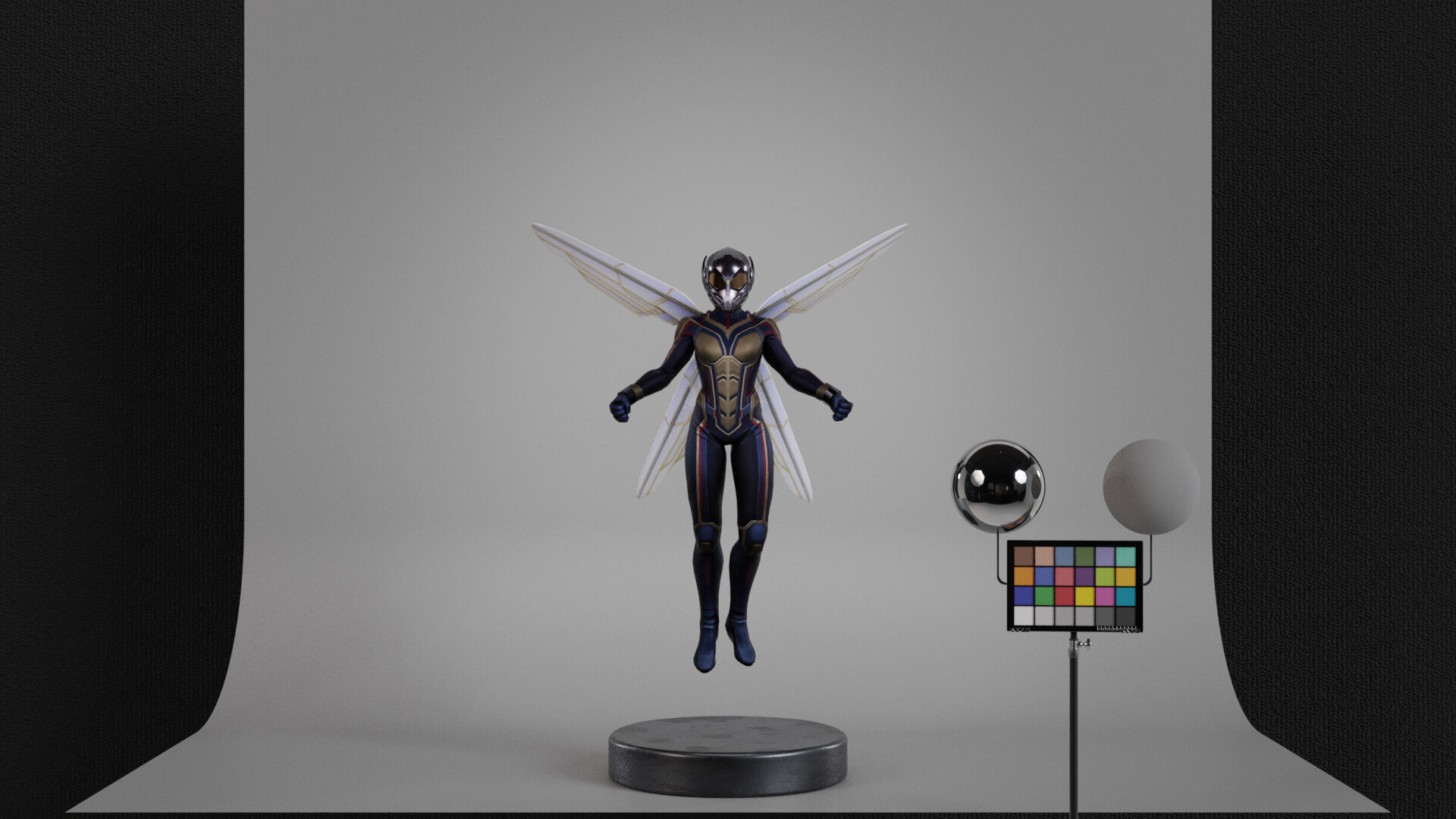 Wasp - Hope Van Dyne 3D Model by VFXMatrix