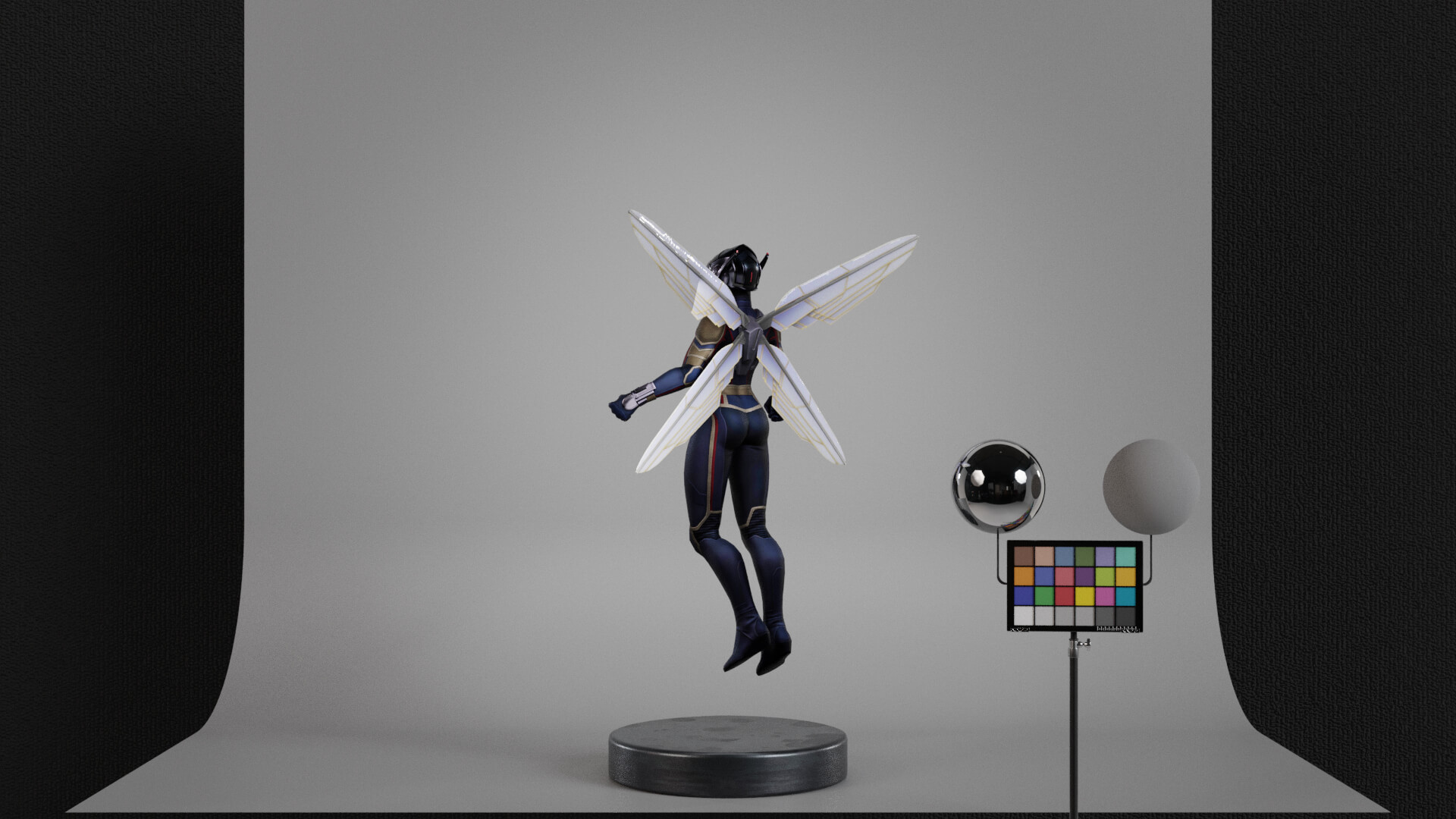 Wasp - Hope Van Dyne 3D Model by VFXMatrix