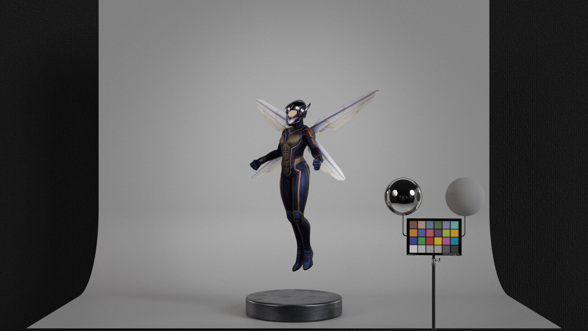 Wasp - Hope Van Dyne 3D Model by VFXMatrix