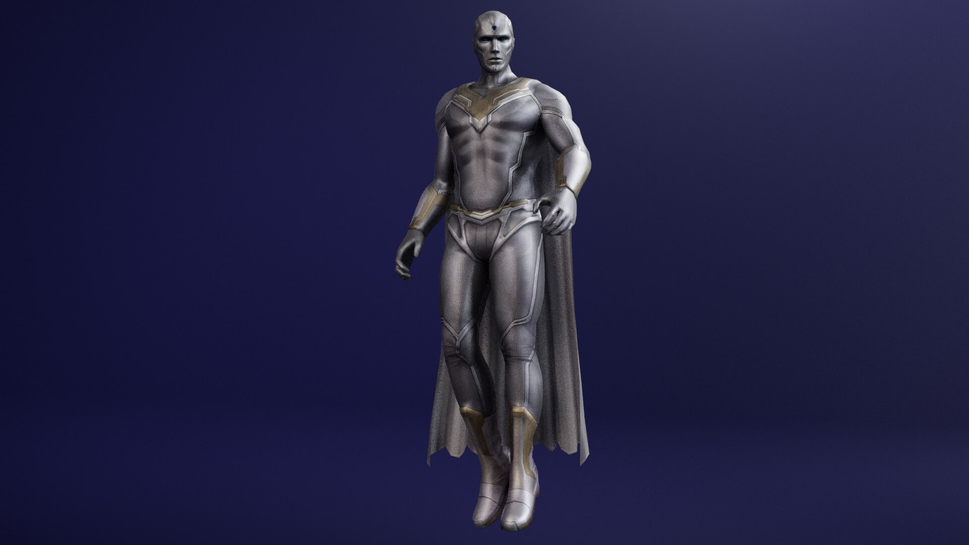 White Vision - 3D Model by VFXMatrix