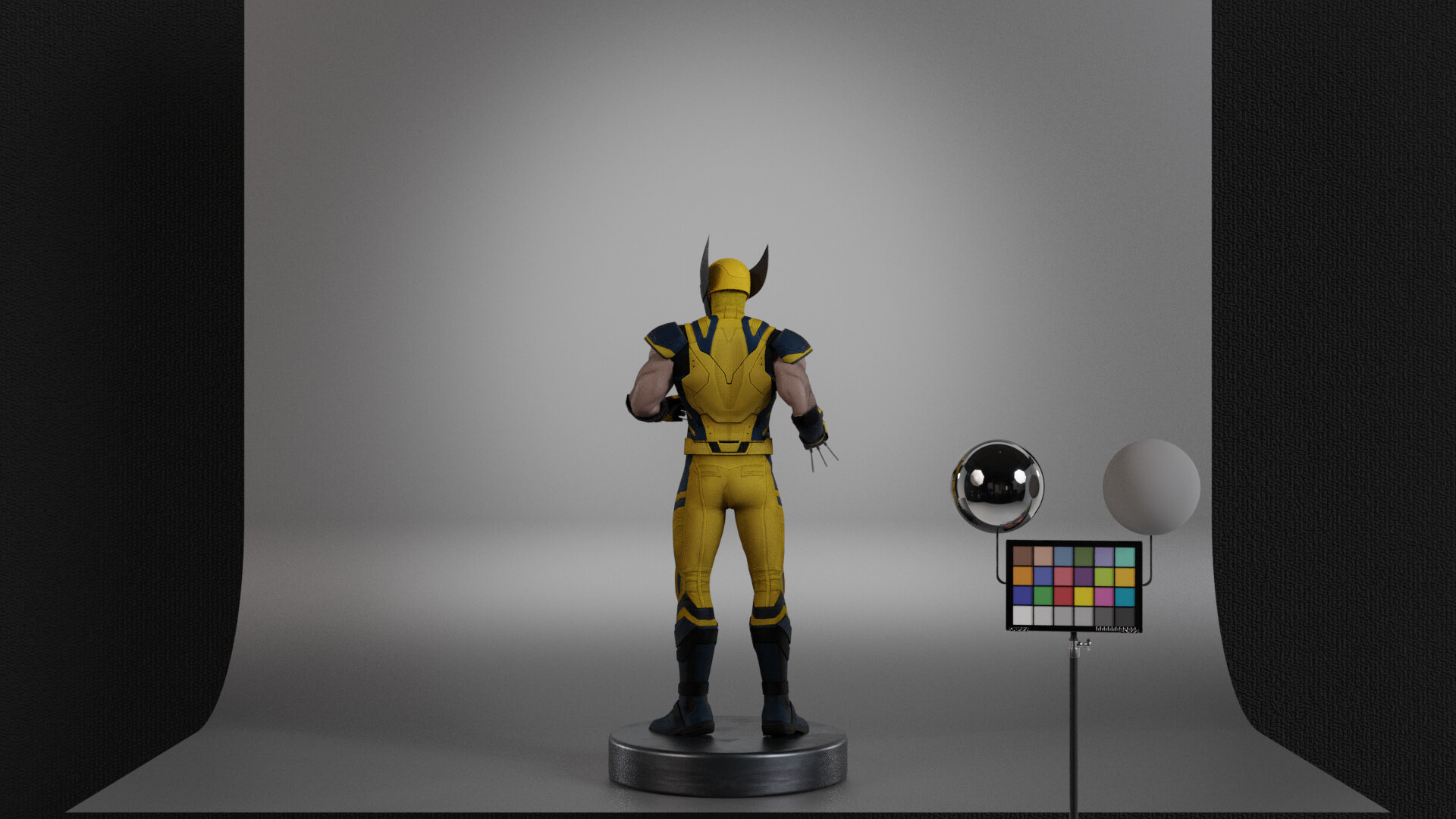 Wolverine - Logan Howlett 3D Model by VFXMatrix