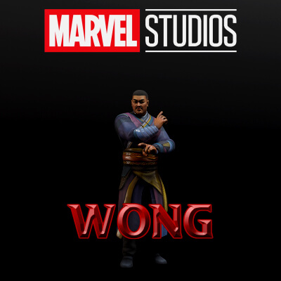 Wong of Kamar-Taj 3D Model by VFXMatrix