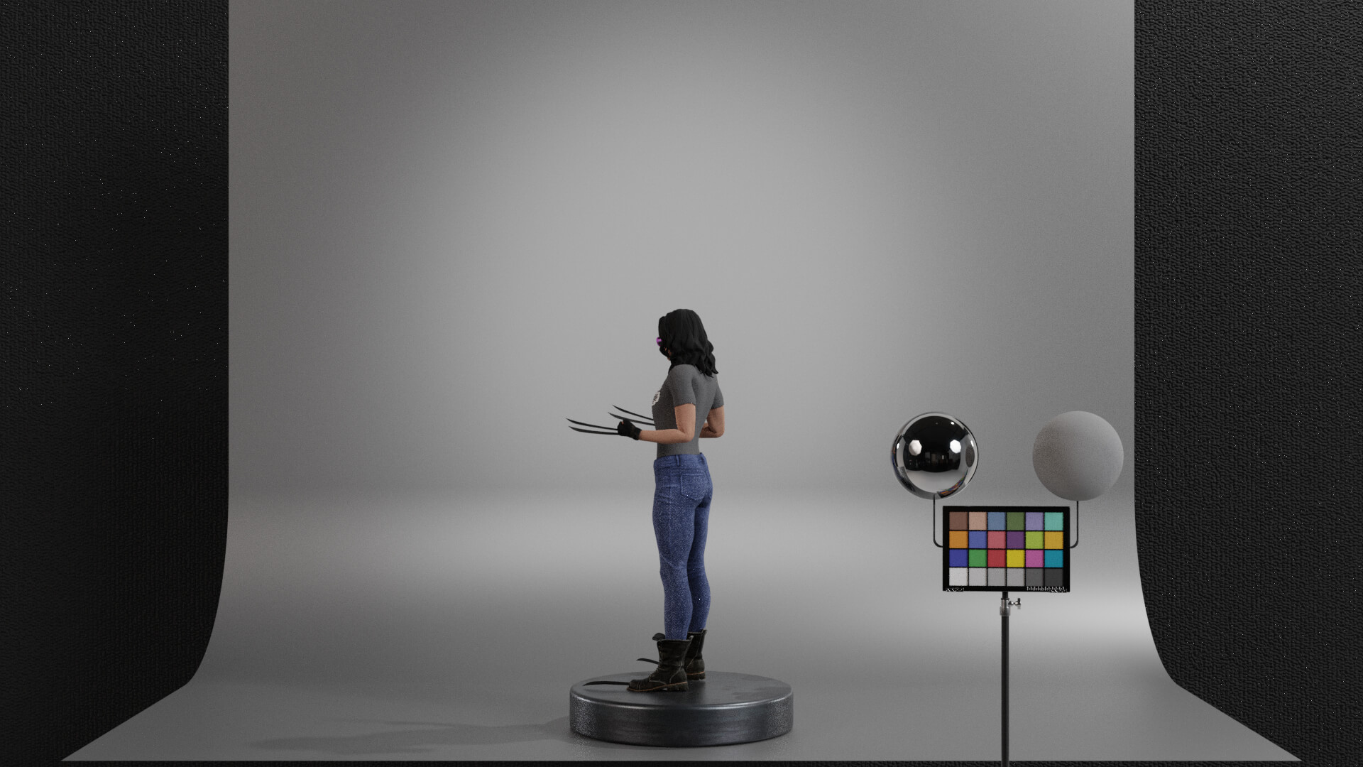 X-23 - Laura Kinney 3D Model by VFXMatrix