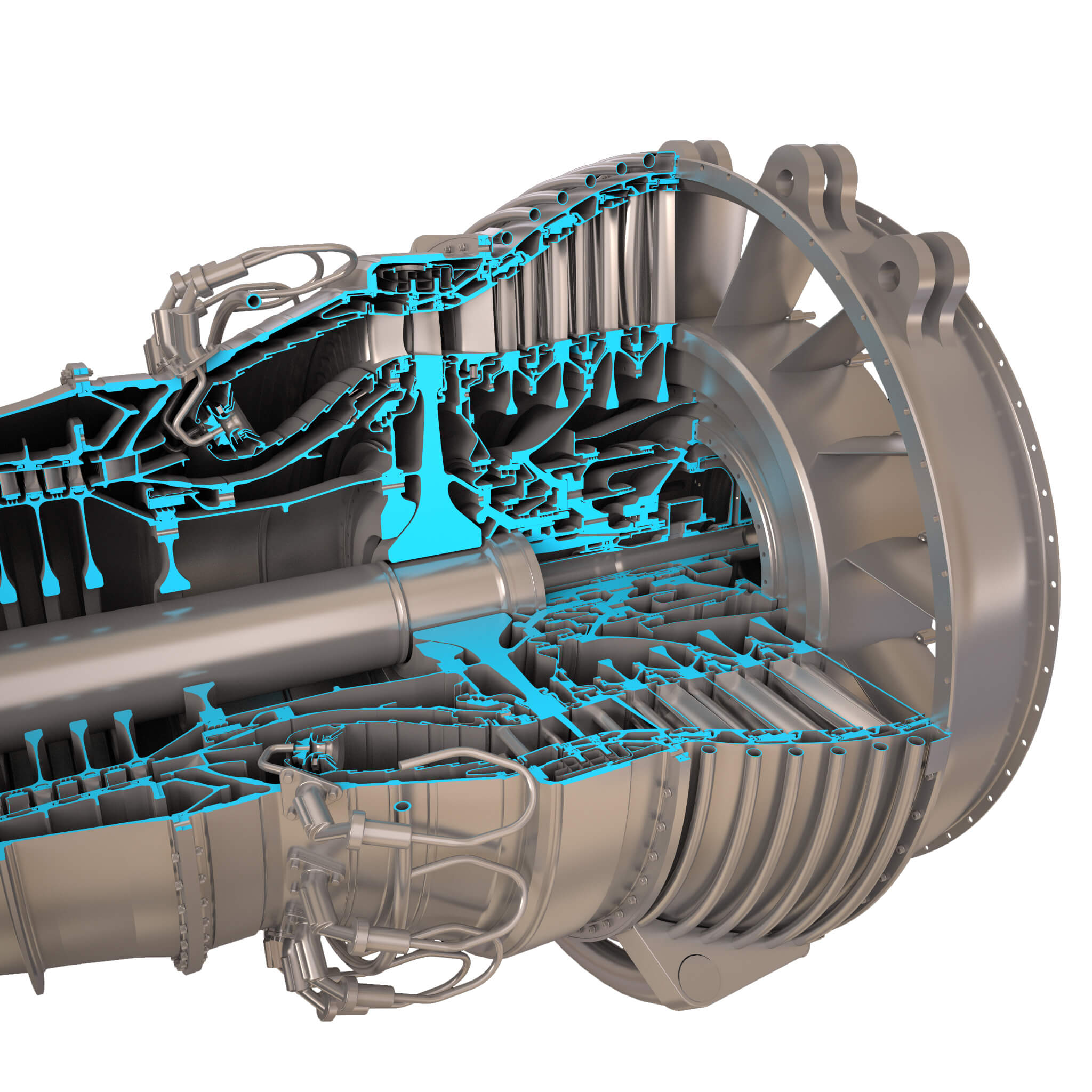 Solidworks CFM56-7B Complete Model by vhfine3d