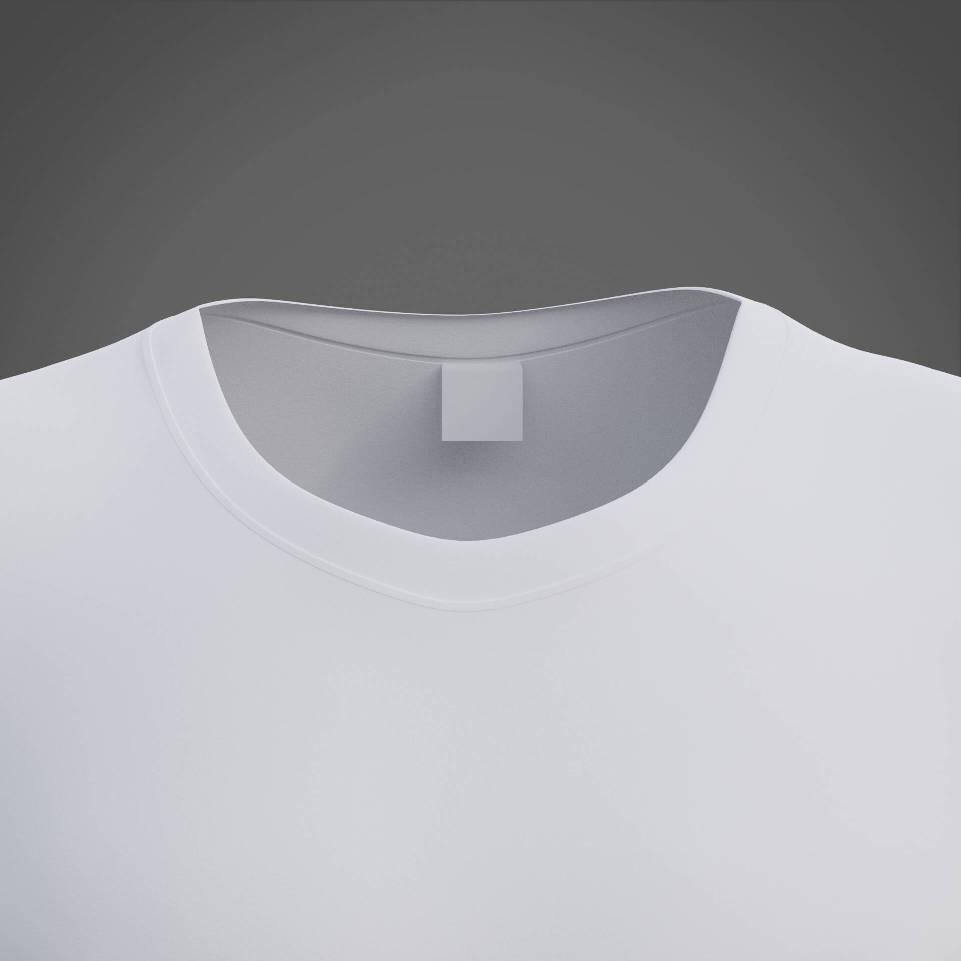 3D Male T-Shirt - White and Black Textures by vicky180