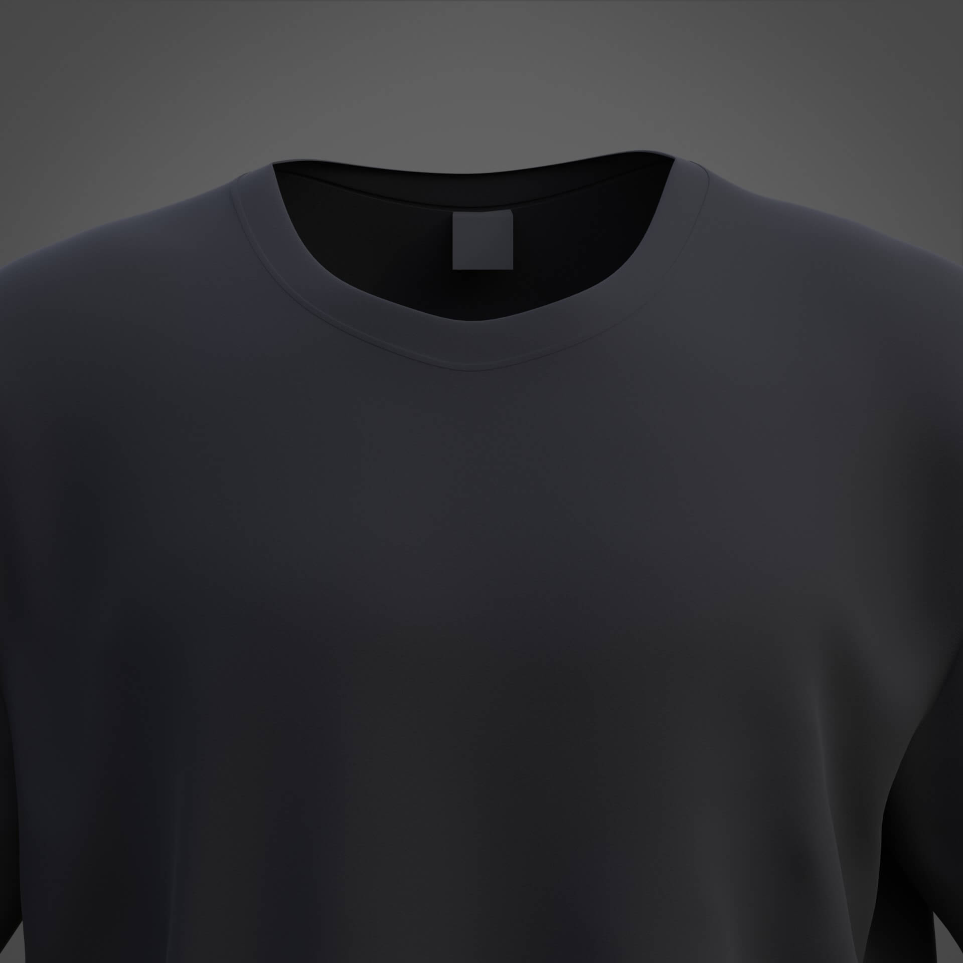 3D Male T-Shirt - White and Black Textures by vicky180