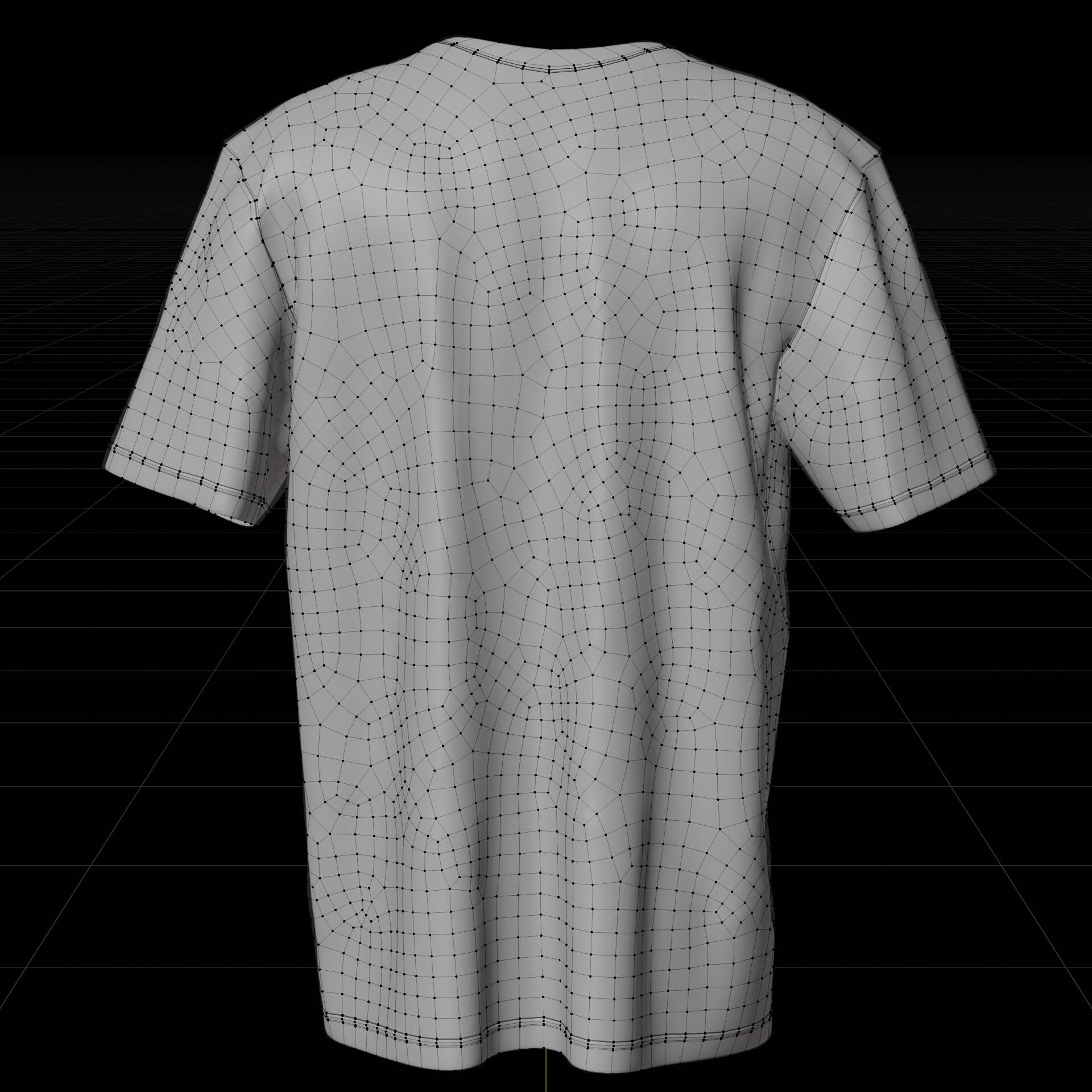 3D Male T-Shirt - White and Black Textures by vicky180