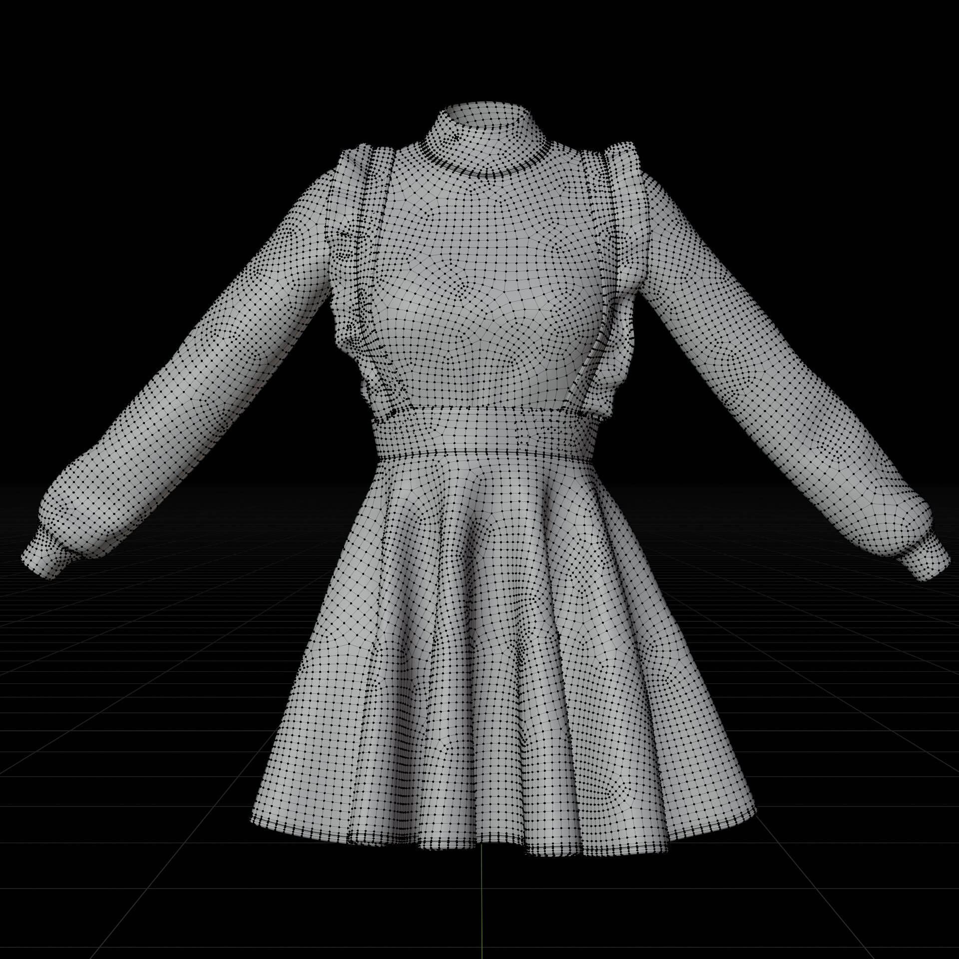 Check Pinafore Dress and Sweater - Jumper Cloth Model by vicky180