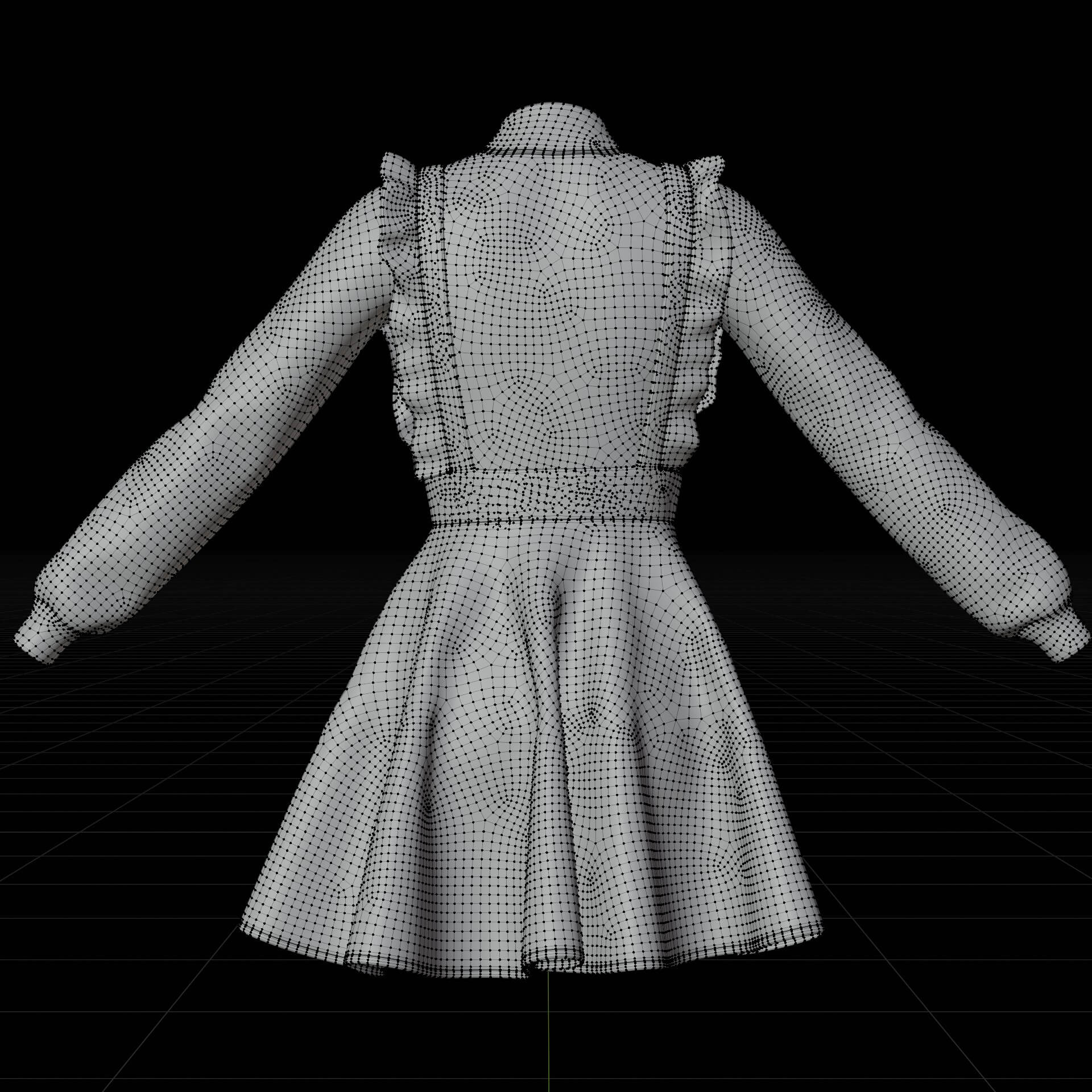 Check Pinafore Dress and Sweater - Jumper Cloth Model by vicky180