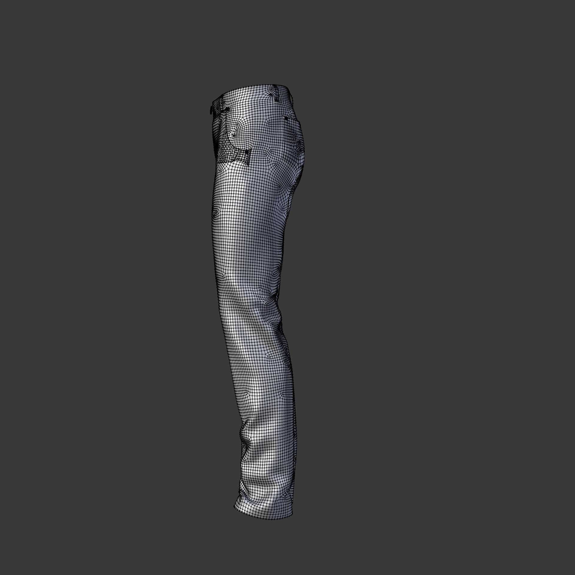 Men's Denim Jeans - 3D Model by vicky180