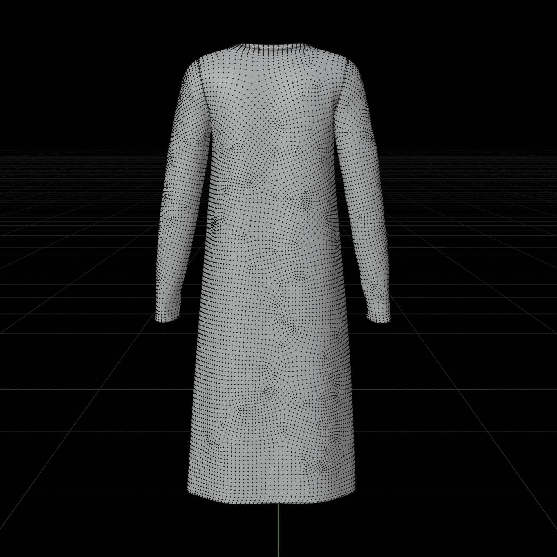 Sheath Female Dress - 2 Textures 3D Model by vicky180