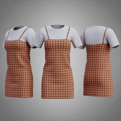 Glb 3D Models | Clothing | Dresses | RenderHub