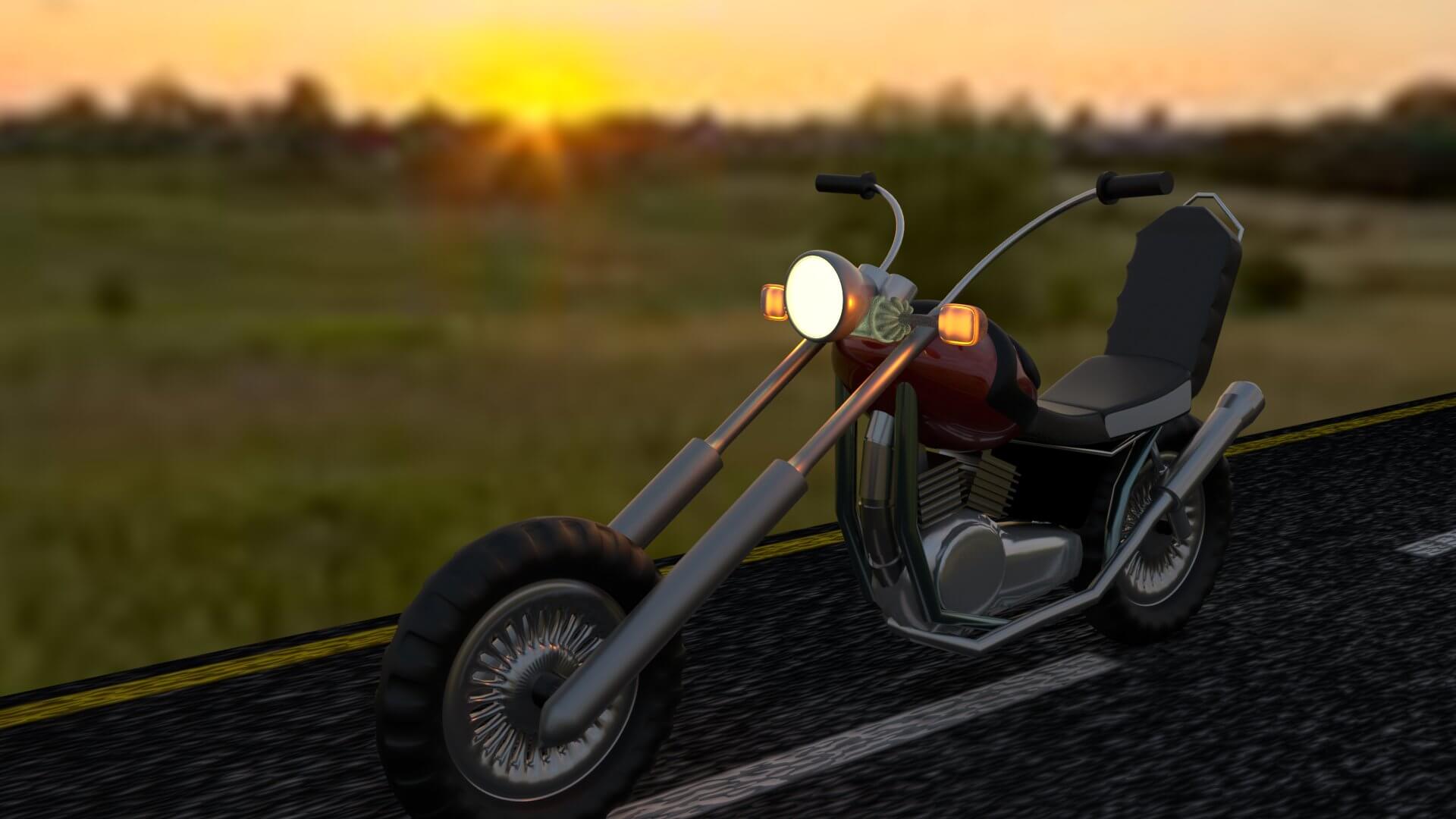 BIKE 3D Render, Digital Art by vidhya
