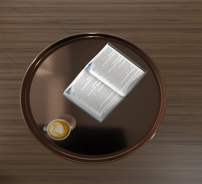 Habibi Side Table - 3D Model by vikalisova1995