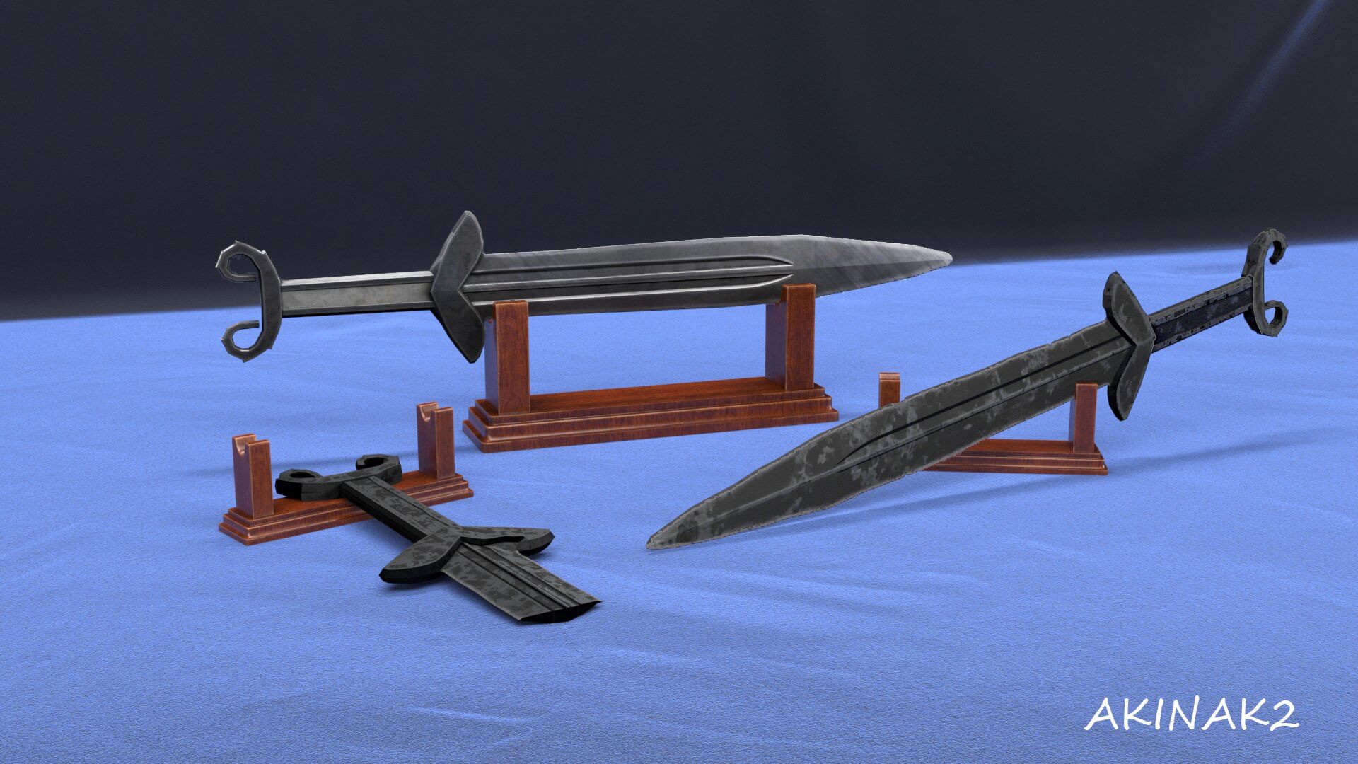 Akinak Sword Collection - 3D Model by ViktorB