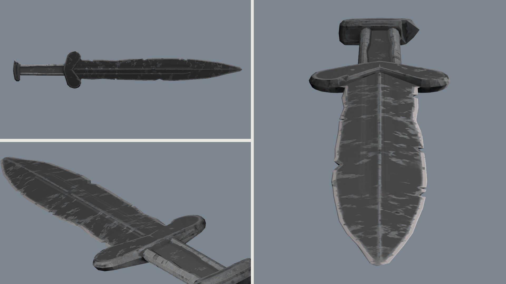 Akinak Sword Collection - 3D Model by ViktorB