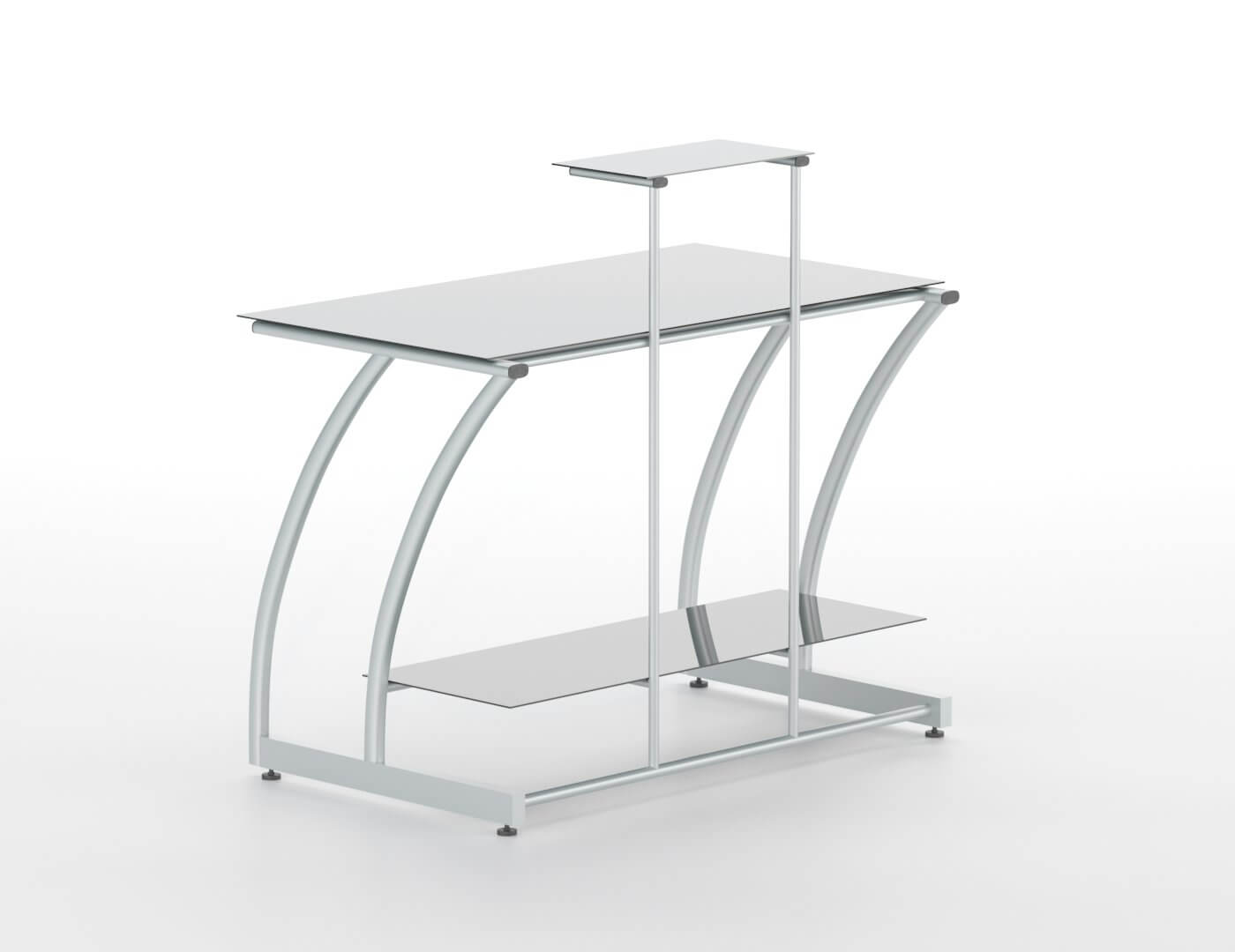 Computer Table - Free 3D Model by ViktorB