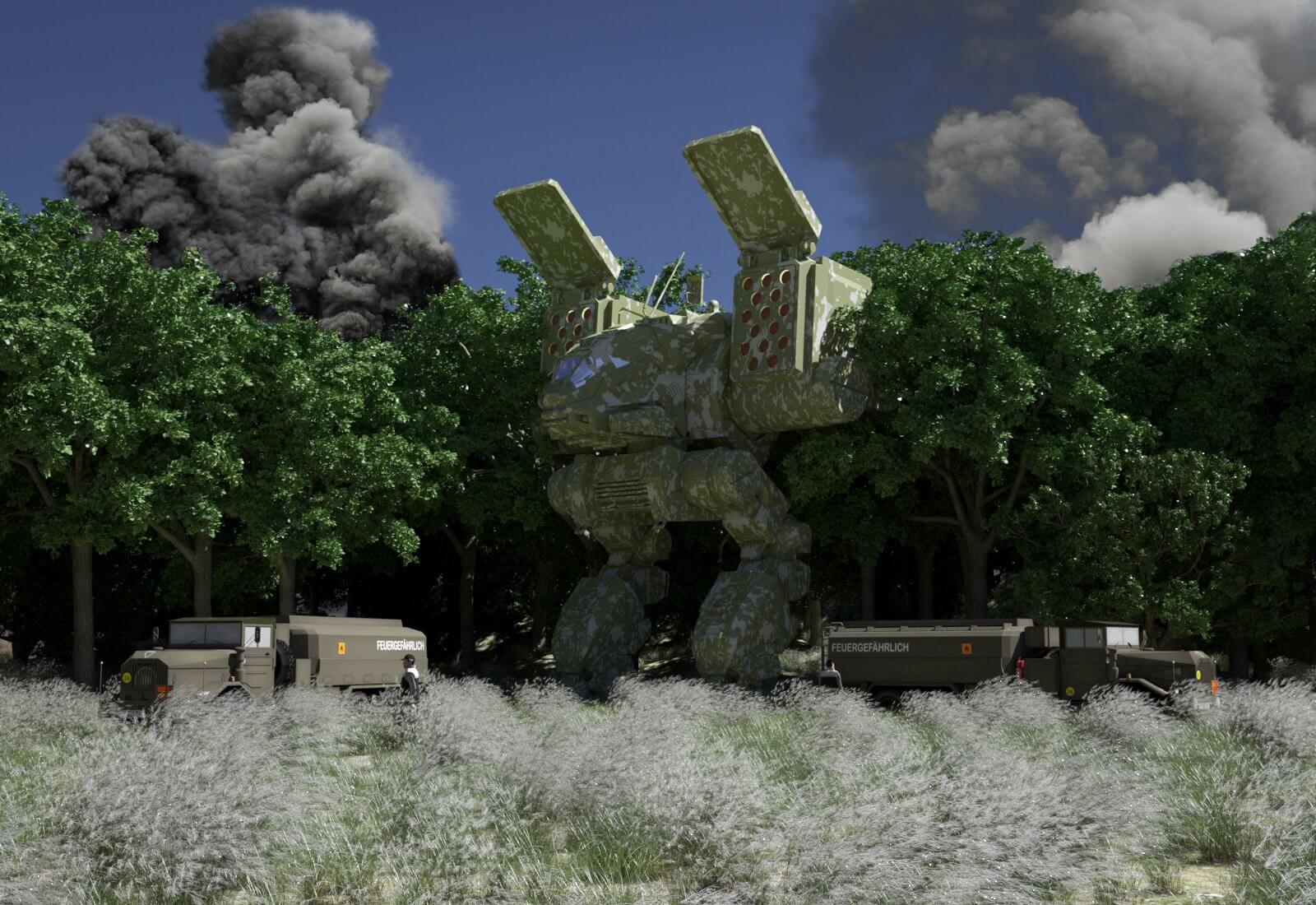 Mecha CPLT-C1 Catapult - BattleTech MechWarrior Universe 3D Model by ...