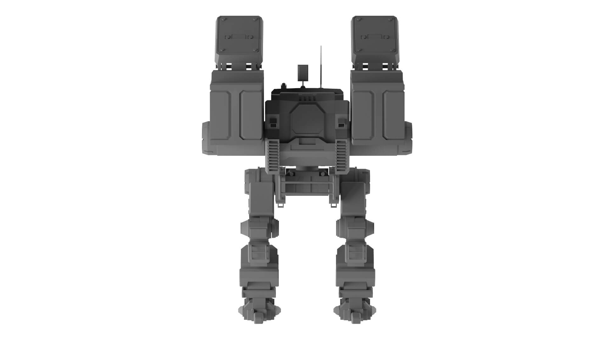 Mecha CPLT-C1 Catapult - BattleTech MechWarrior Universe 3D Model by ...