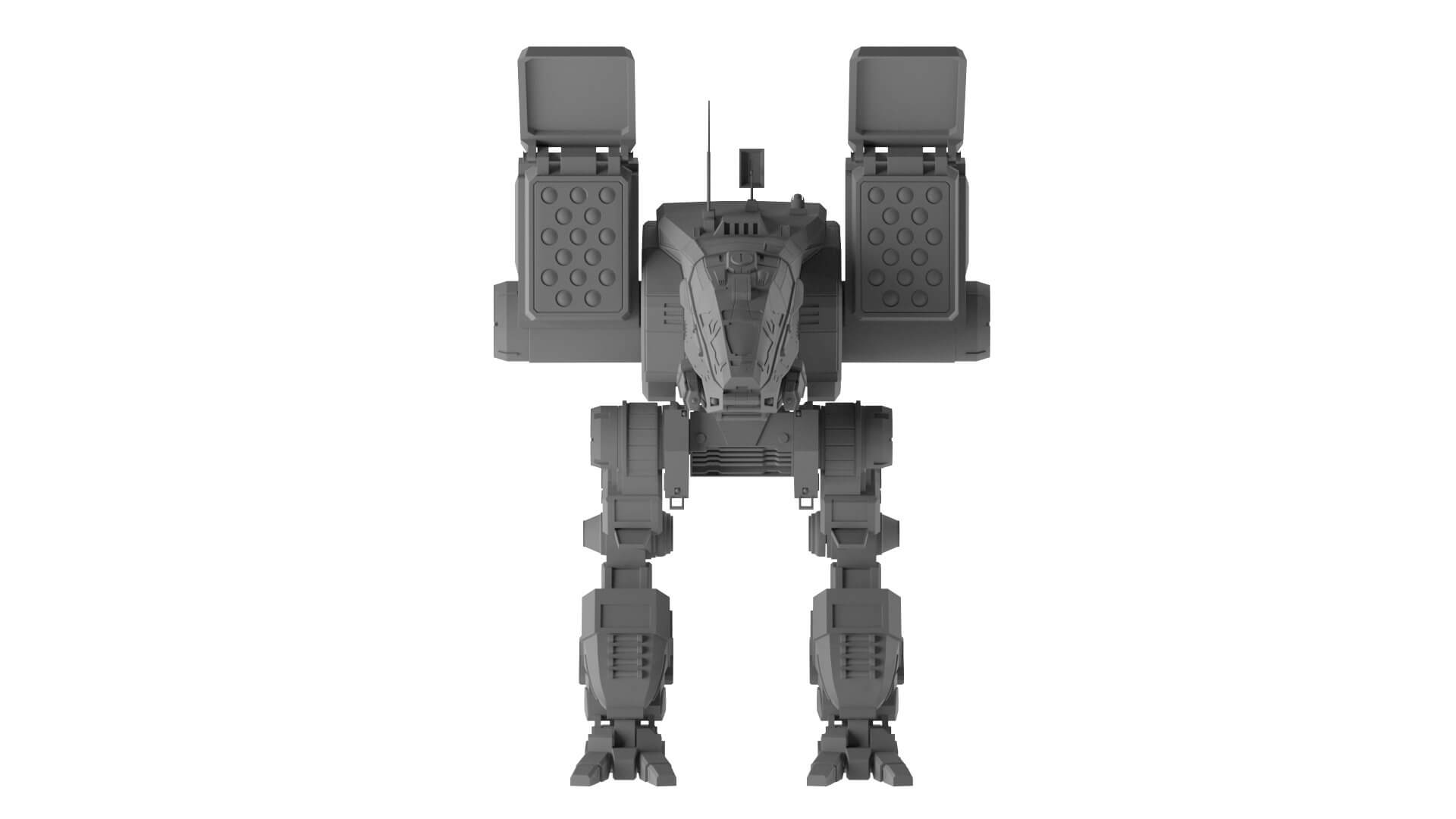 Mecha CPLT-C1 Catapult - BattleTech MechWarrior Universe 3D Model by ...