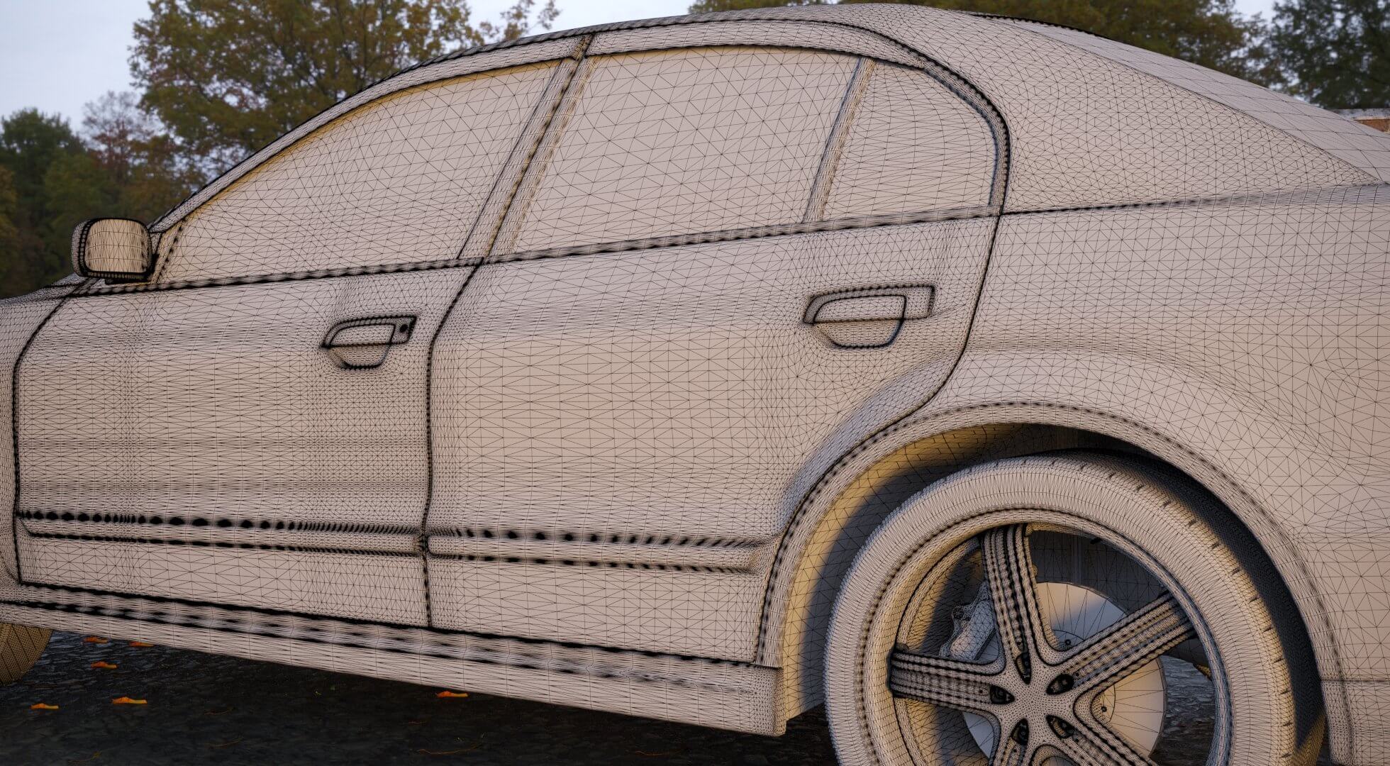 Mitsubishi Galant 1996 - 1999 -- 8th Generation 3D Model by ViktorB