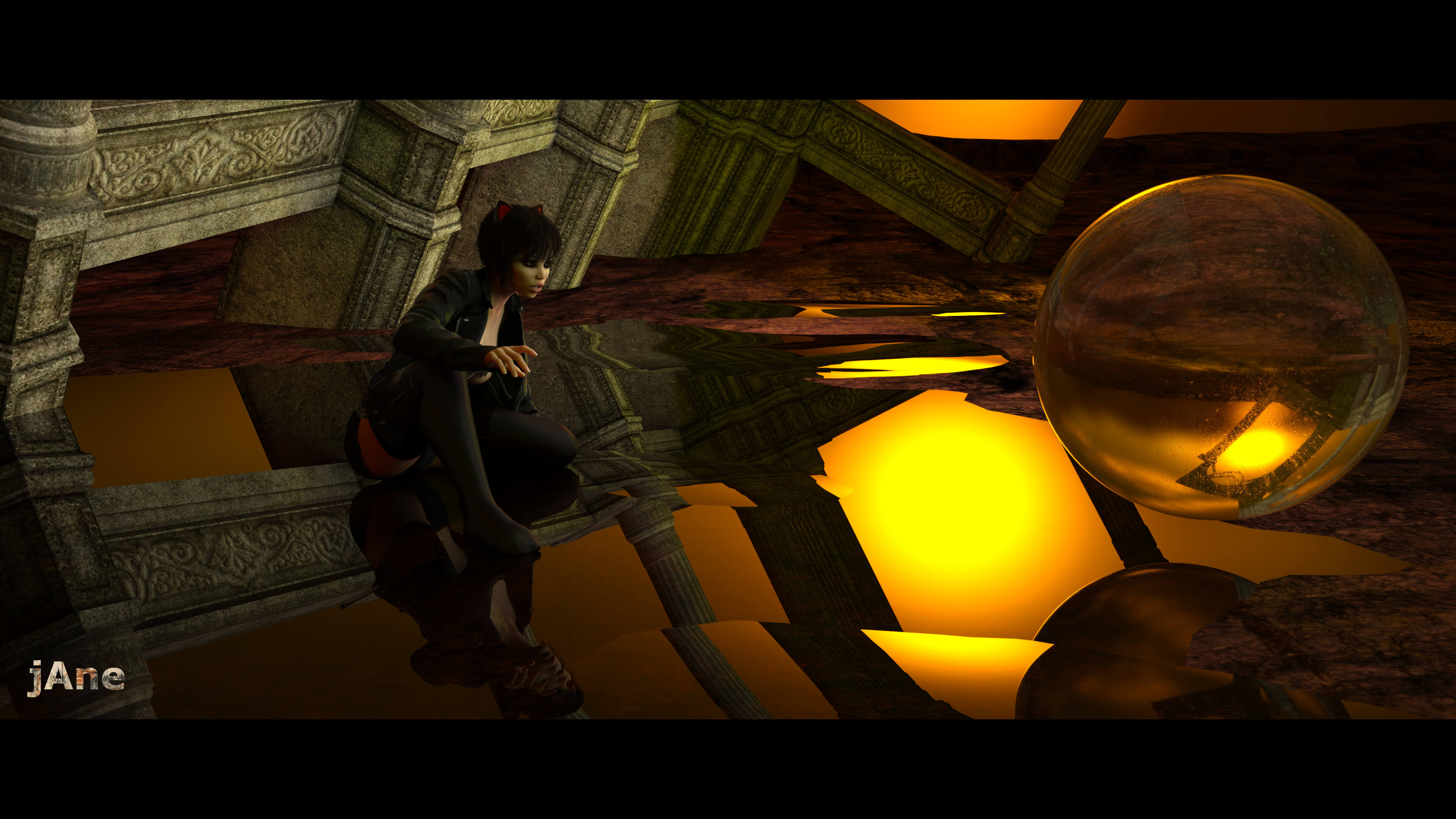 1313 Mockingbird Ln 3D Render, Digital Art by Vince