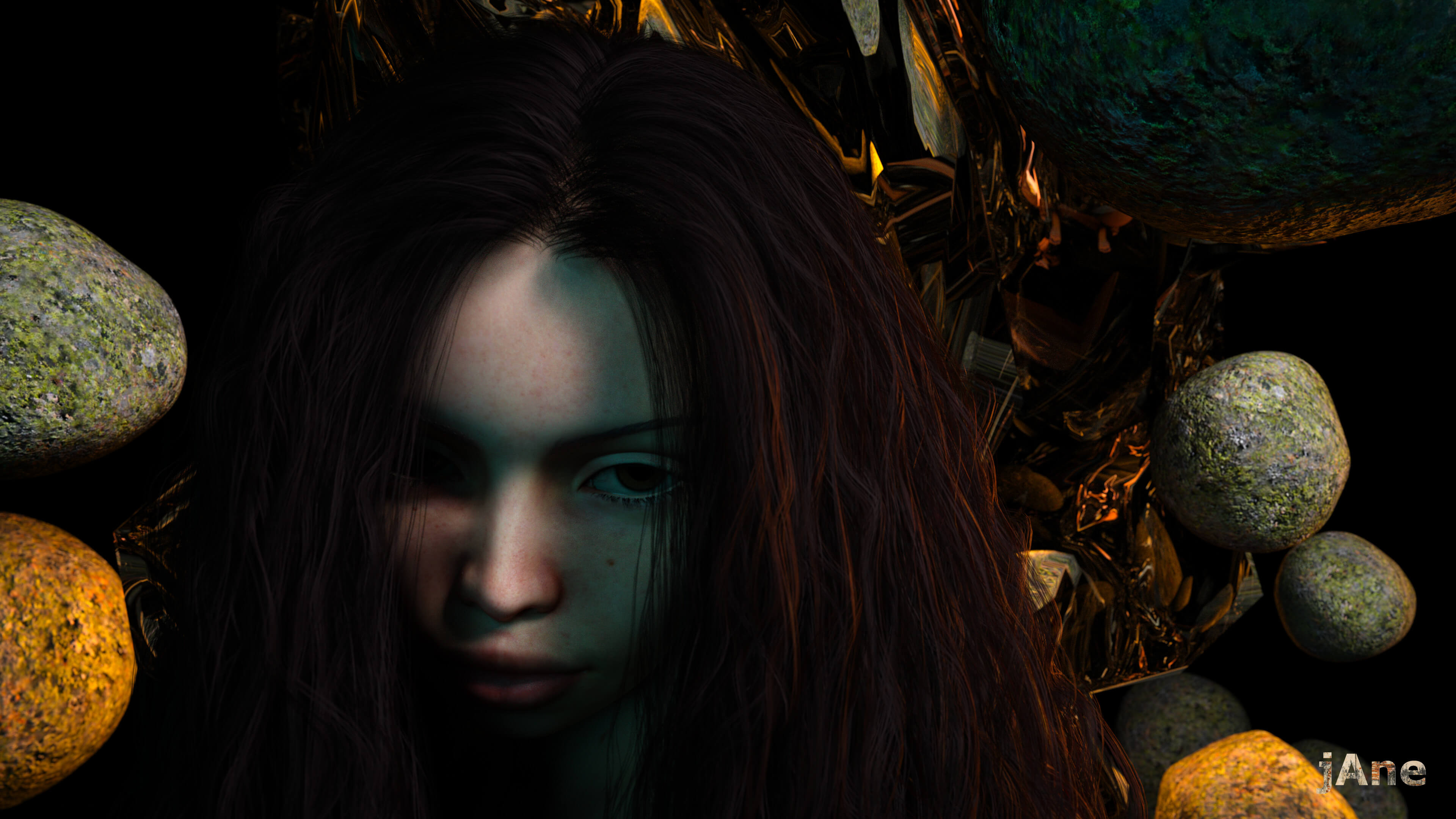 Never 3D Render, Digital Art by Vince