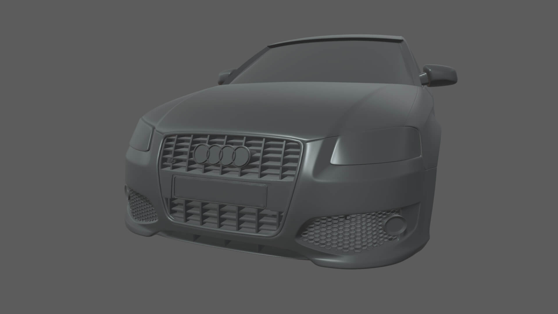 Audi A3 S3 2006 - 3D Model by ViperJr3D