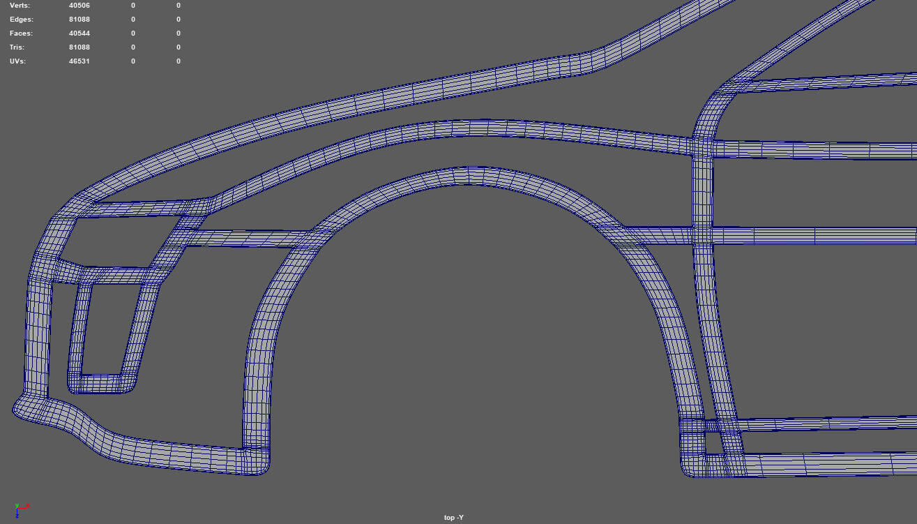 Audi R8 Wall Silhouette - 3D Model by ViperJr3D