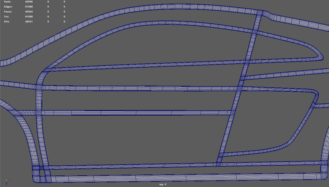 Audi R8 Wall Silhouette - 3D Model by ViperJr3D