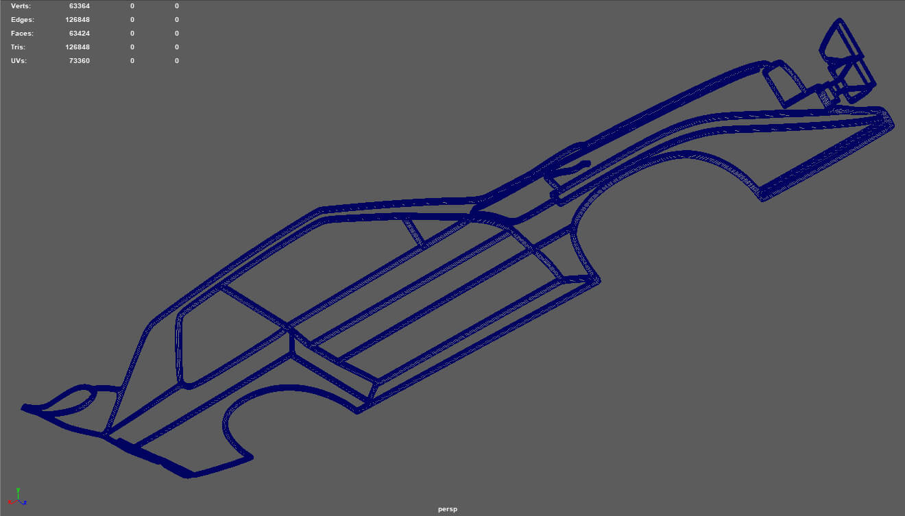 Audi S1 E2 Wall Silhouette - 3D Model by ViperJr3D