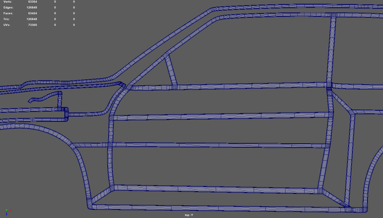 Audi S1 E2 Wall Silhouette - 3D Model by ViperJr3D