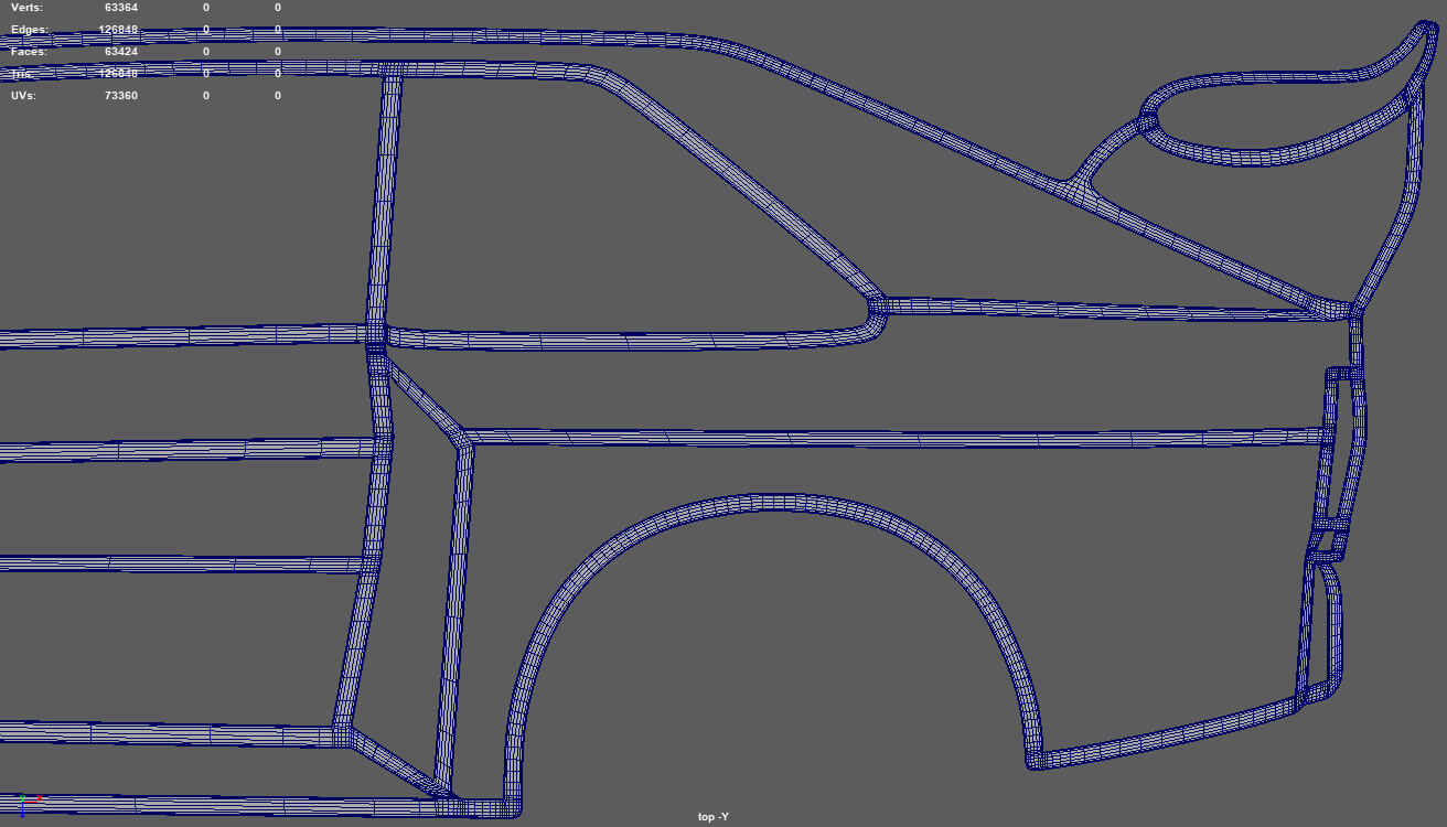 Audi S1 E2 Wall Silhouette - 3D Model by ViperJr3D