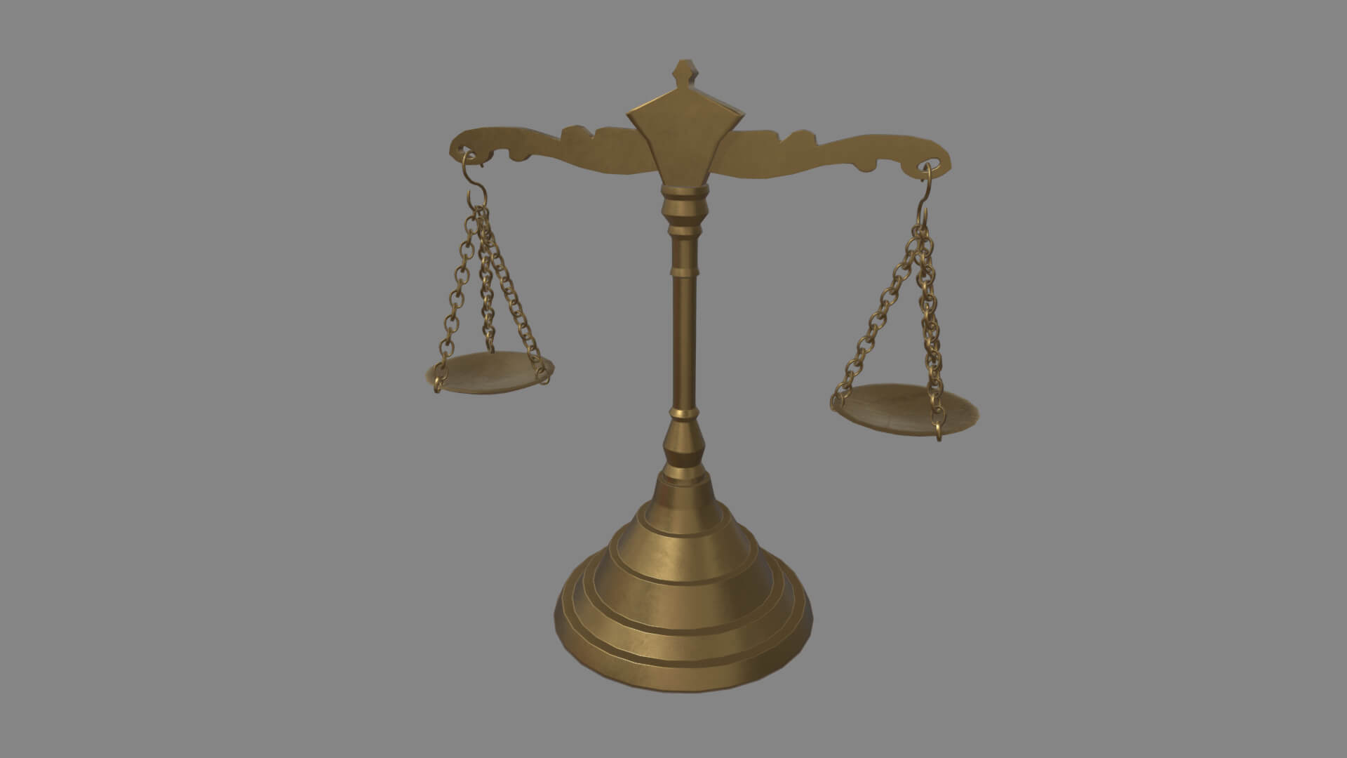 Balance Scale - 3D Model by ViperJr3D