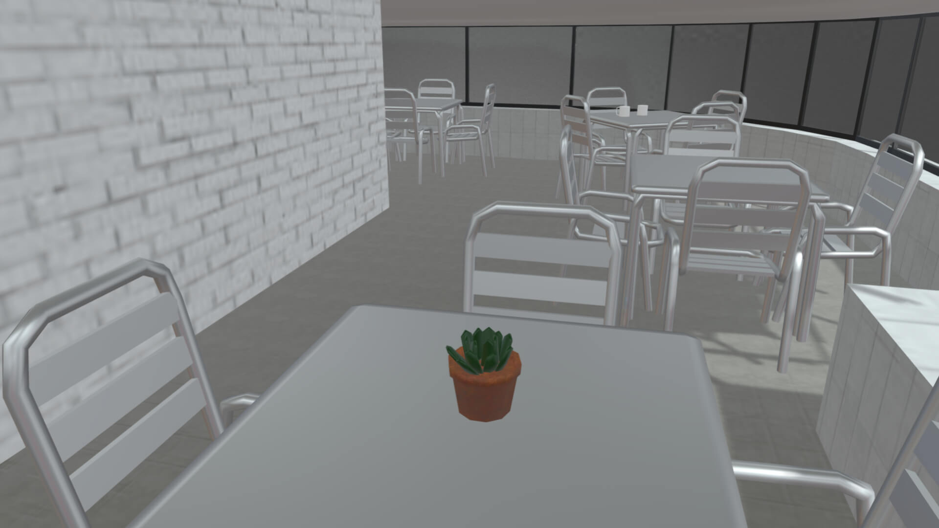 Bar Restaurant City Pack 01 Low Poly - 3D Model by ViperJr3D