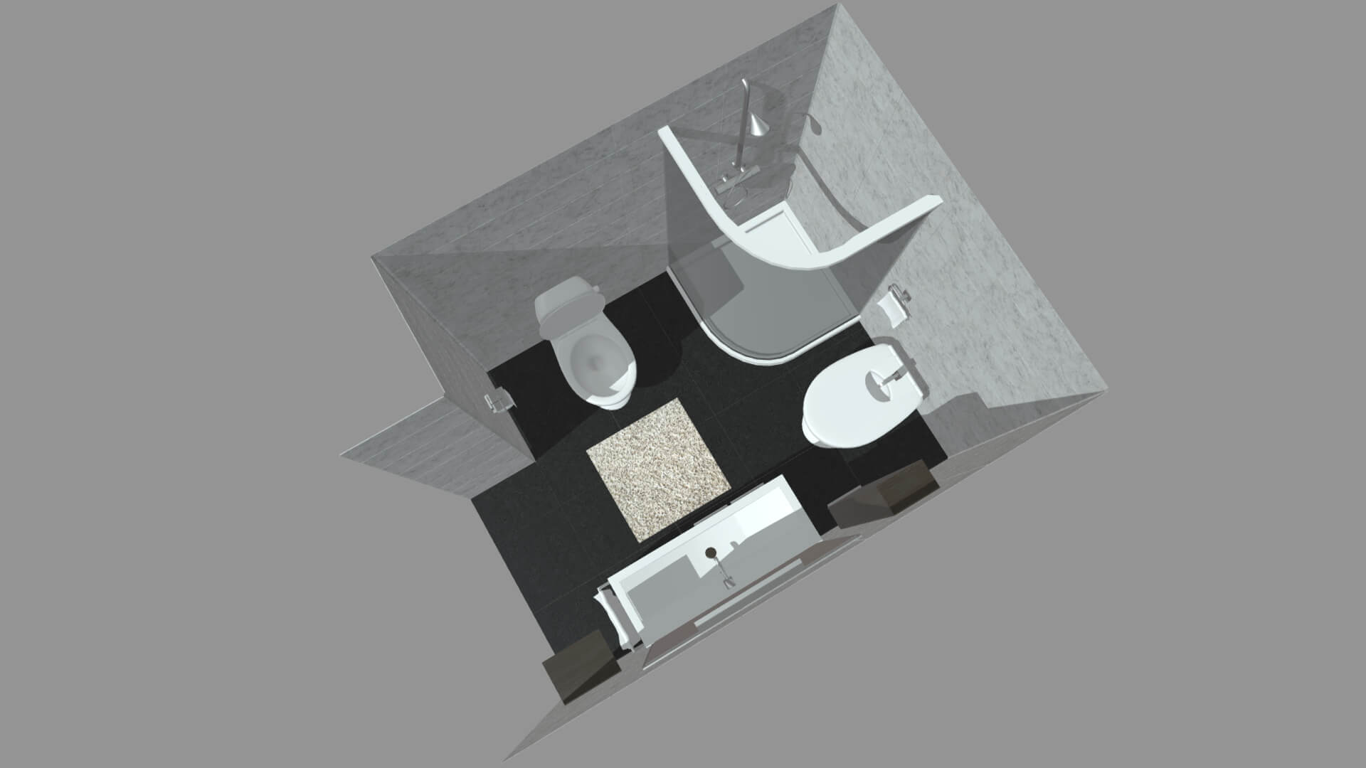 Bathroom Model 01 by ViperJr3D