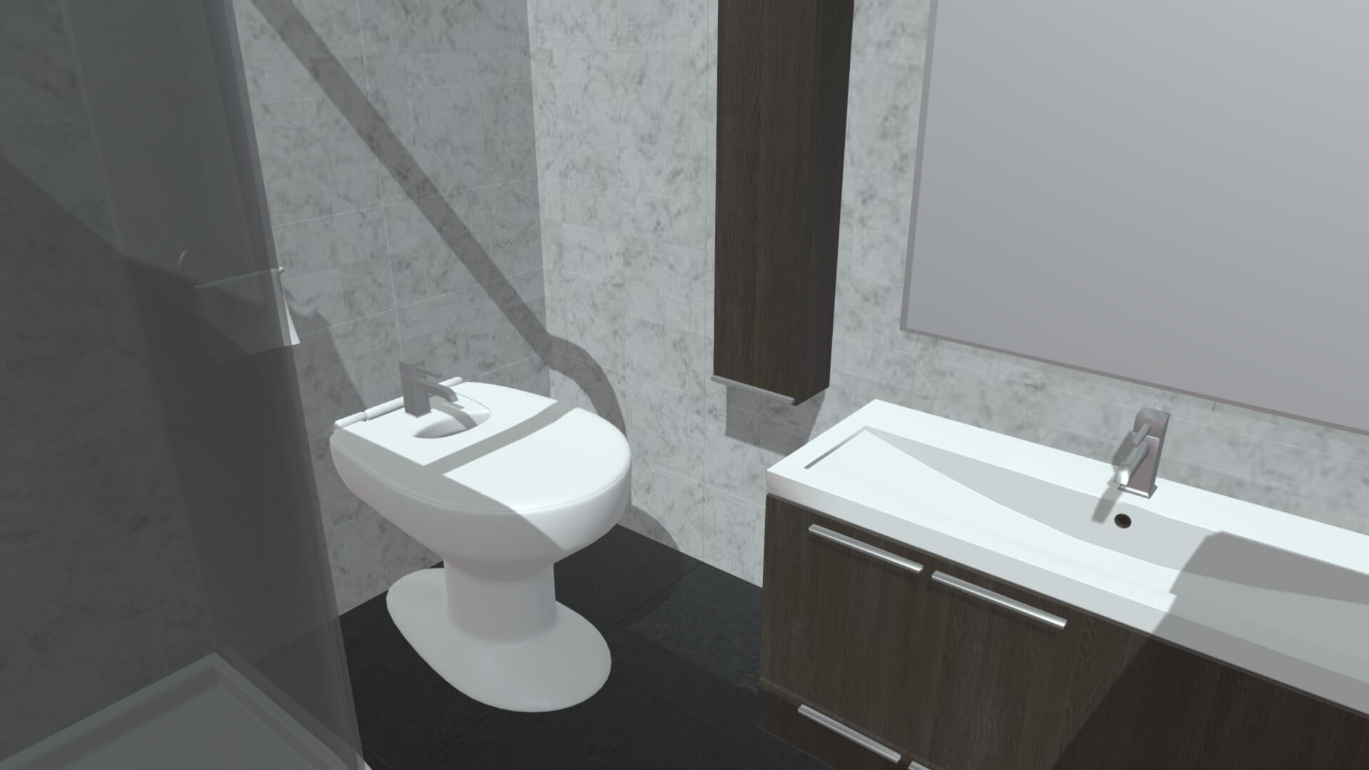 Bathroom Model 01 by ViperJr3D