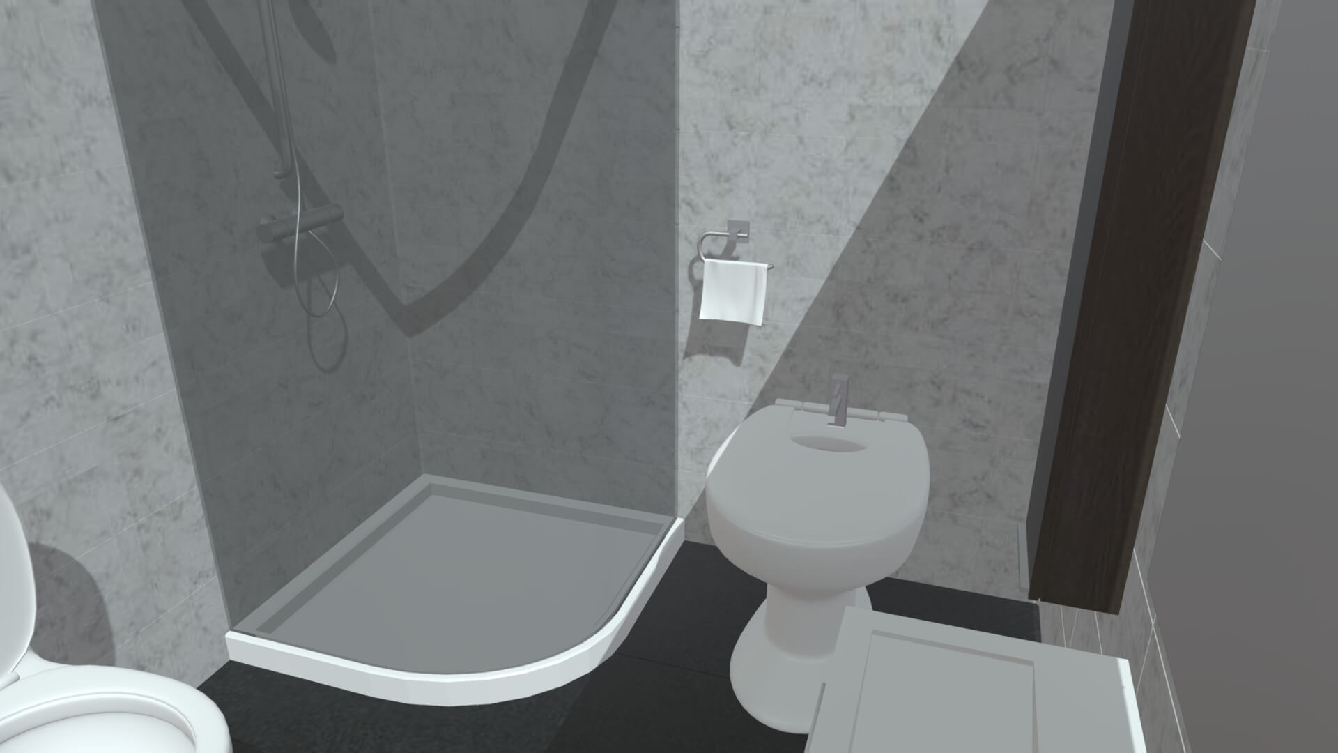 Bathroom Model 01 by ViperJr3D