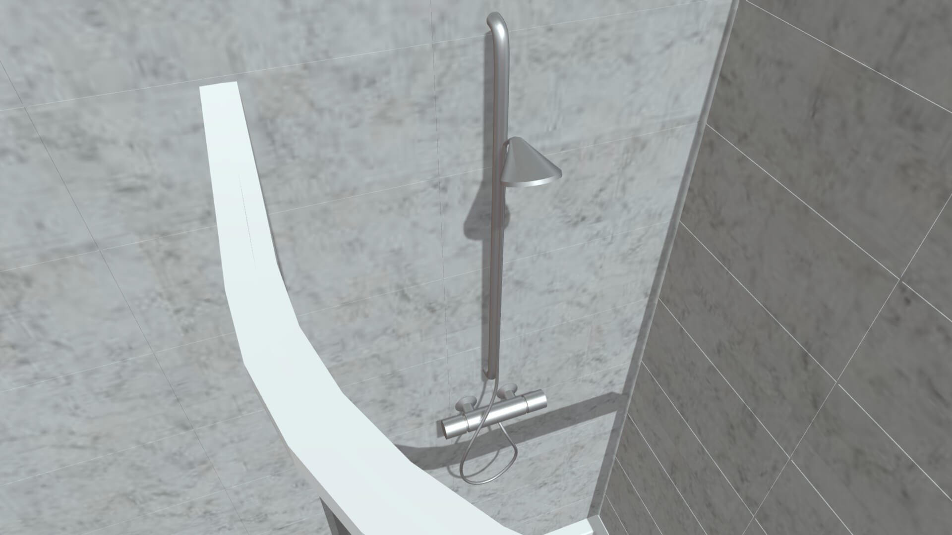 Bathroom Model 01 by ViperJr3D