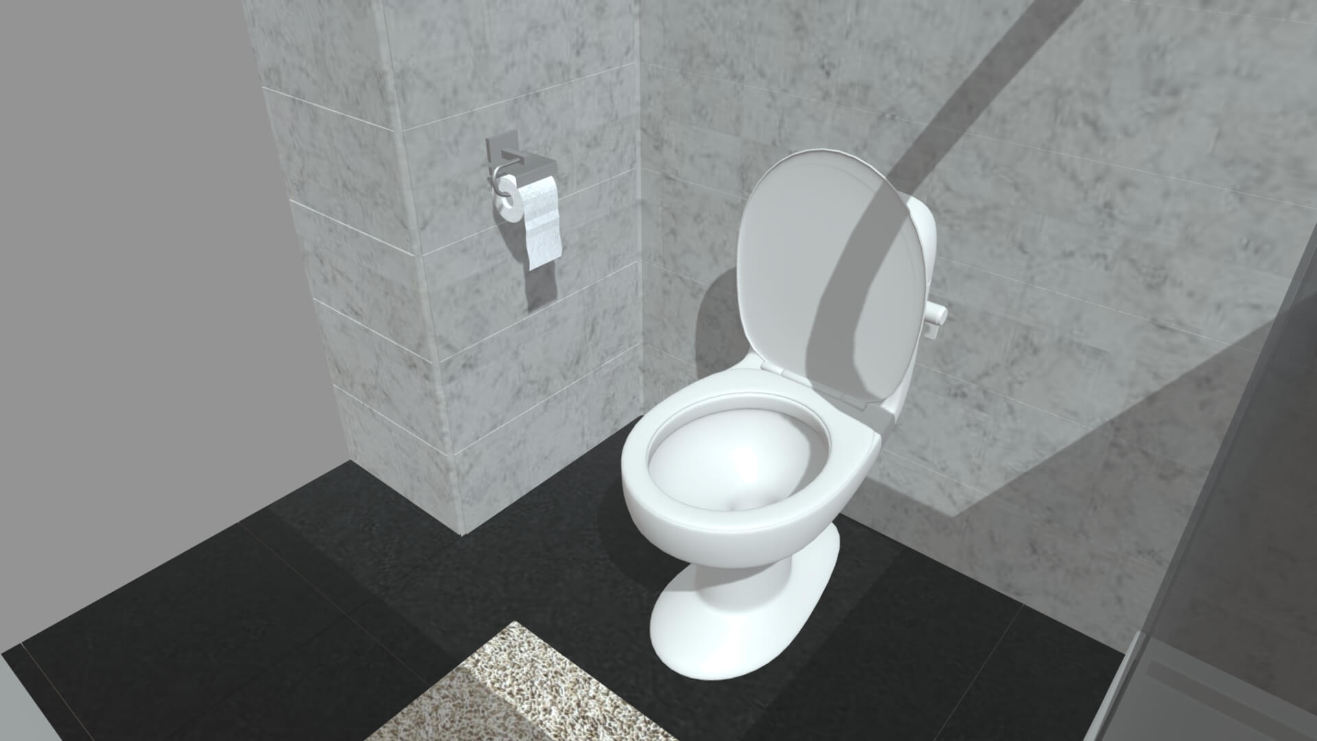 Bathroom Model 01 by ViperJr3D