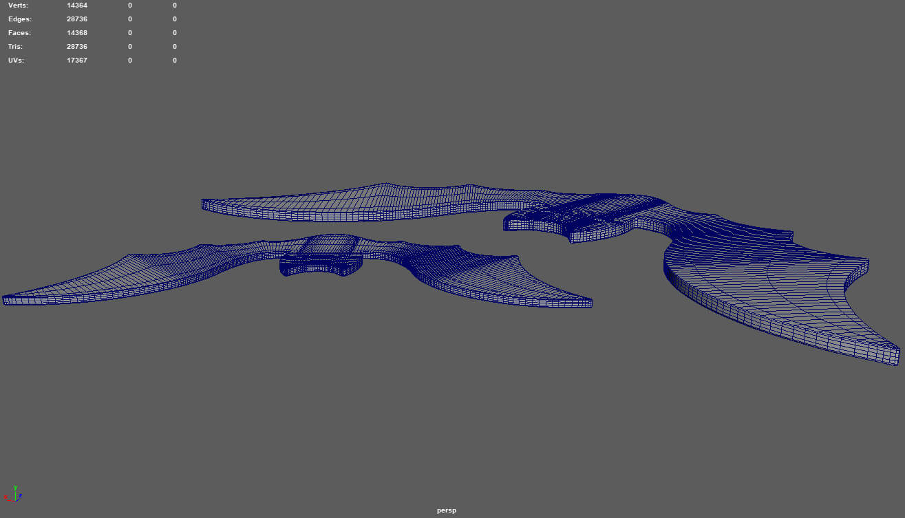 Bats Candy Cookie - 3D Model by ViperJr3D