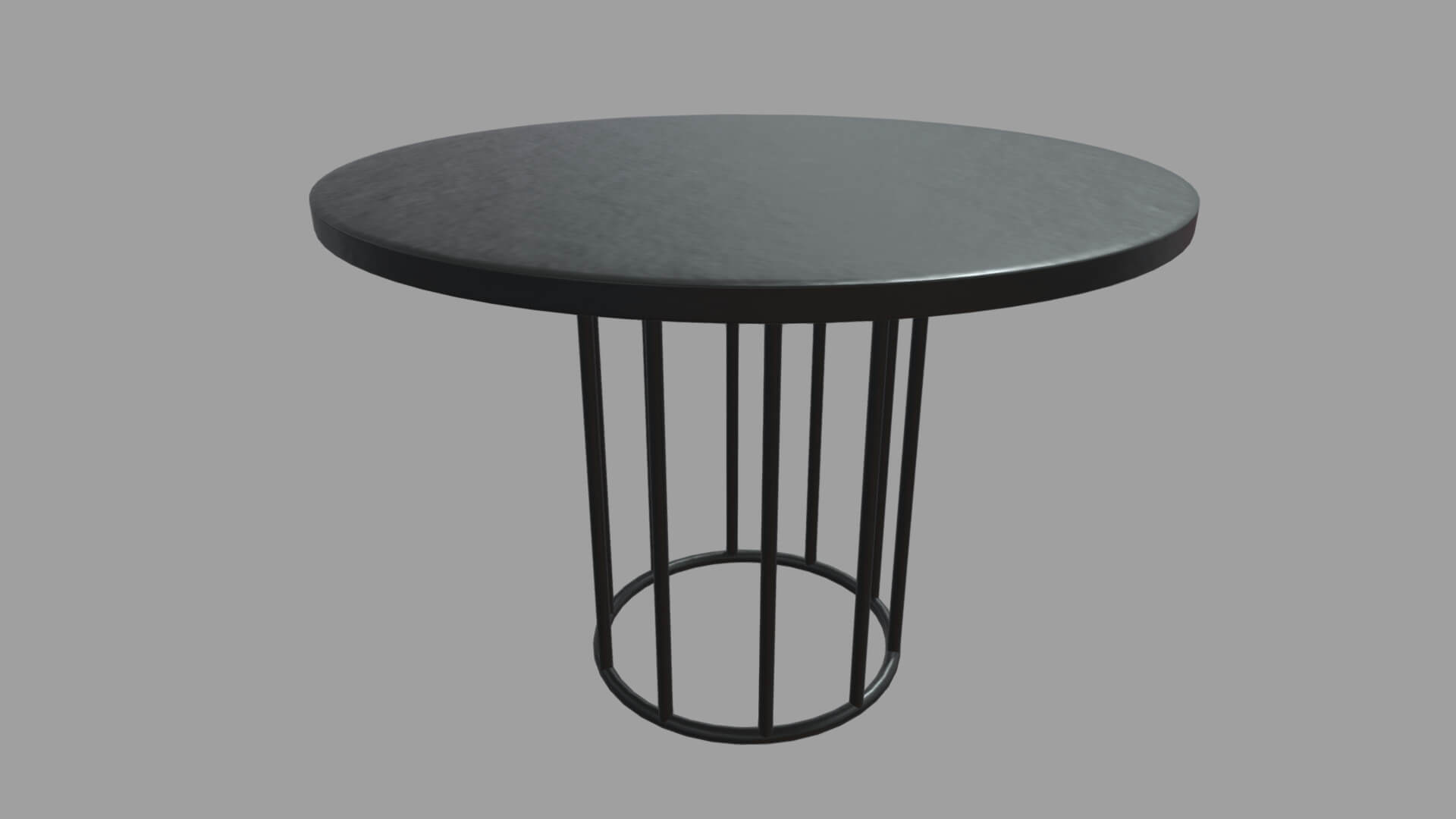 Black Coffee Table - 3D Model by ViperJr3D