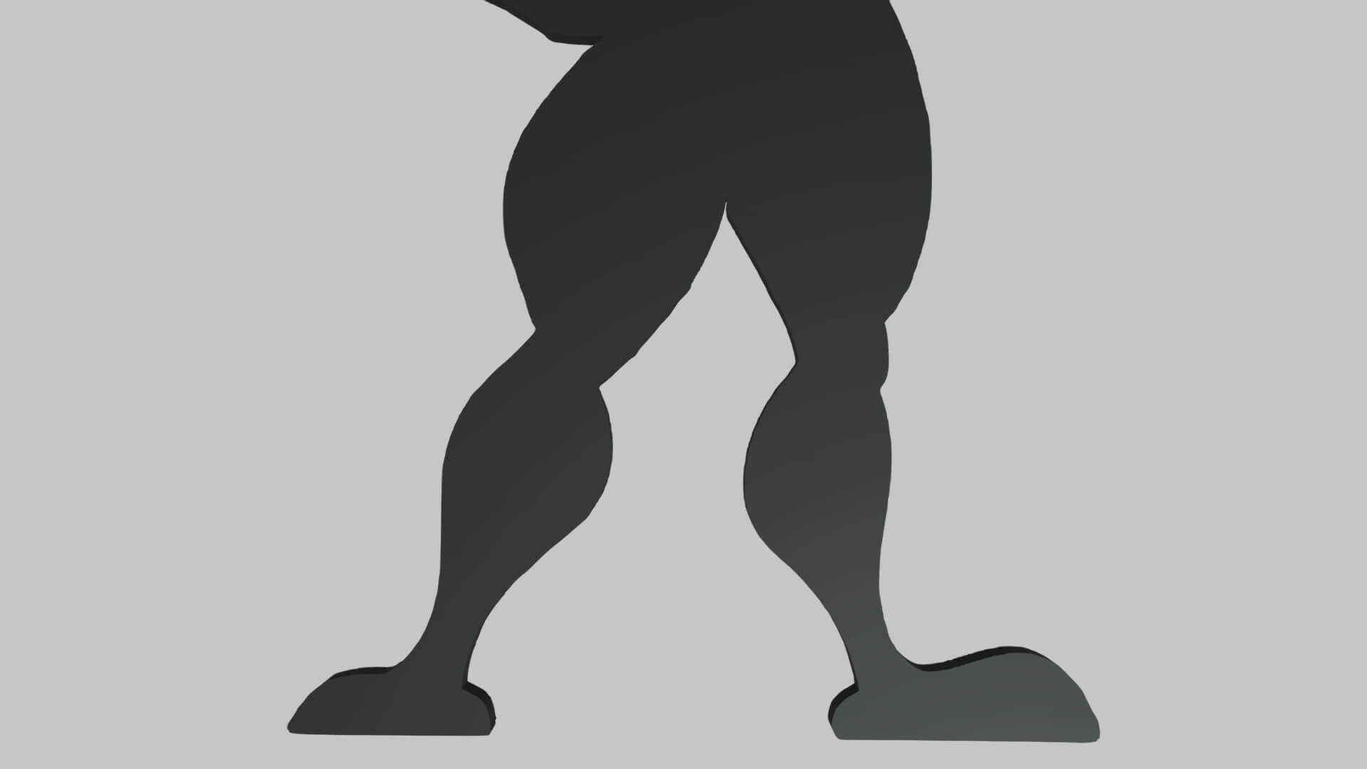 Body Building Key Ring Chain 03 - 3D Print Model by ViperJr3D