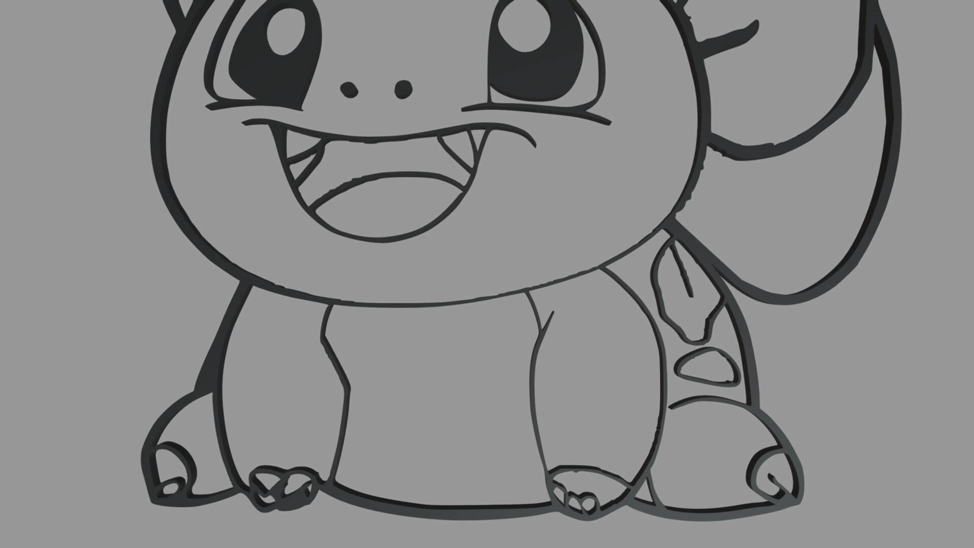 Bulbasaur Silhouette