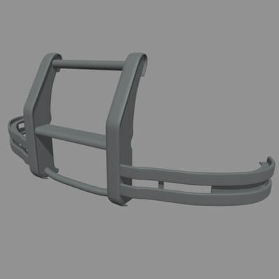 Bull Bar // Design 01 - 3D Model by ViperJr3D