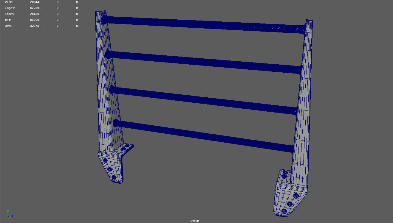 Bull Bar // Design 04 - 3D Model by ViperJr3D