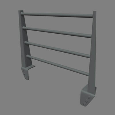 Bull Bar // Design 04 - 3D Model by ViperJr3D