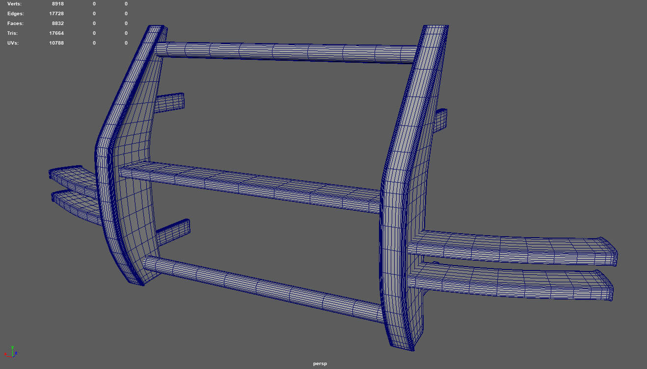 Bull Bar // Design 05 - 3D Model by ViperJr3D