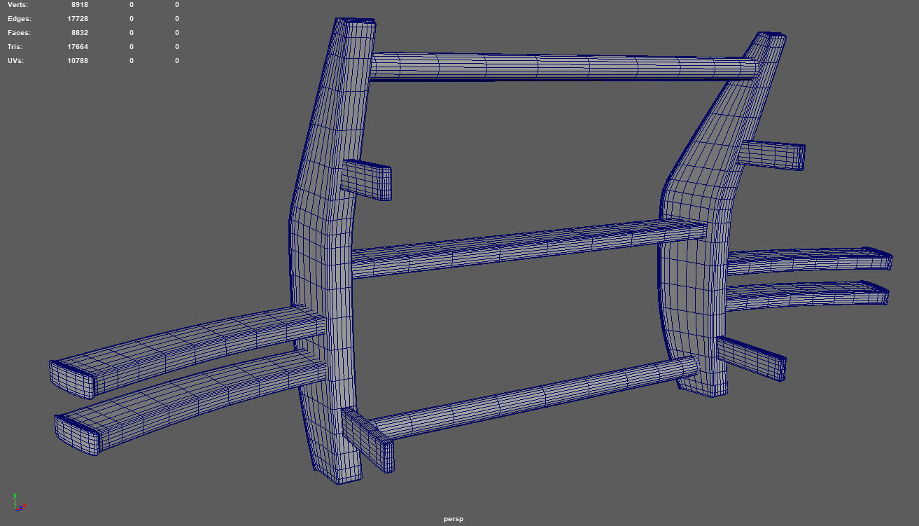 Bull Bar // Design 05 - 3D Model by ViperJr3D